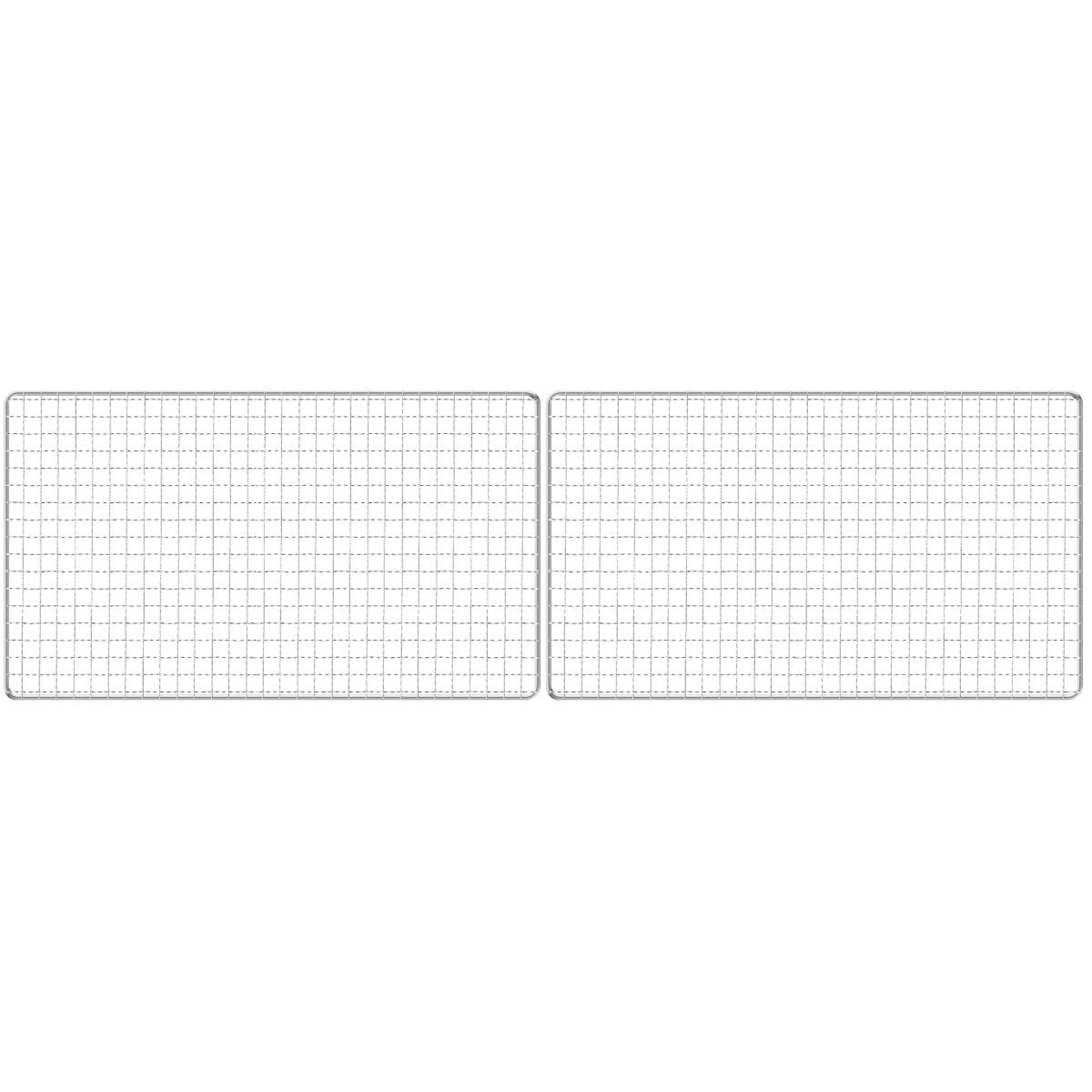 2 Pieces Grill Outdoor The Restaurant Bbq Grid Around 57 Cm Stainless ...