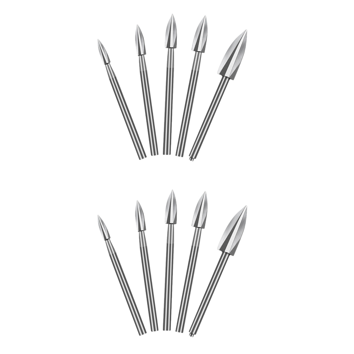 2 Pieces Grinding Tools Woodworking Engraving Drill Bit High Hardness ...