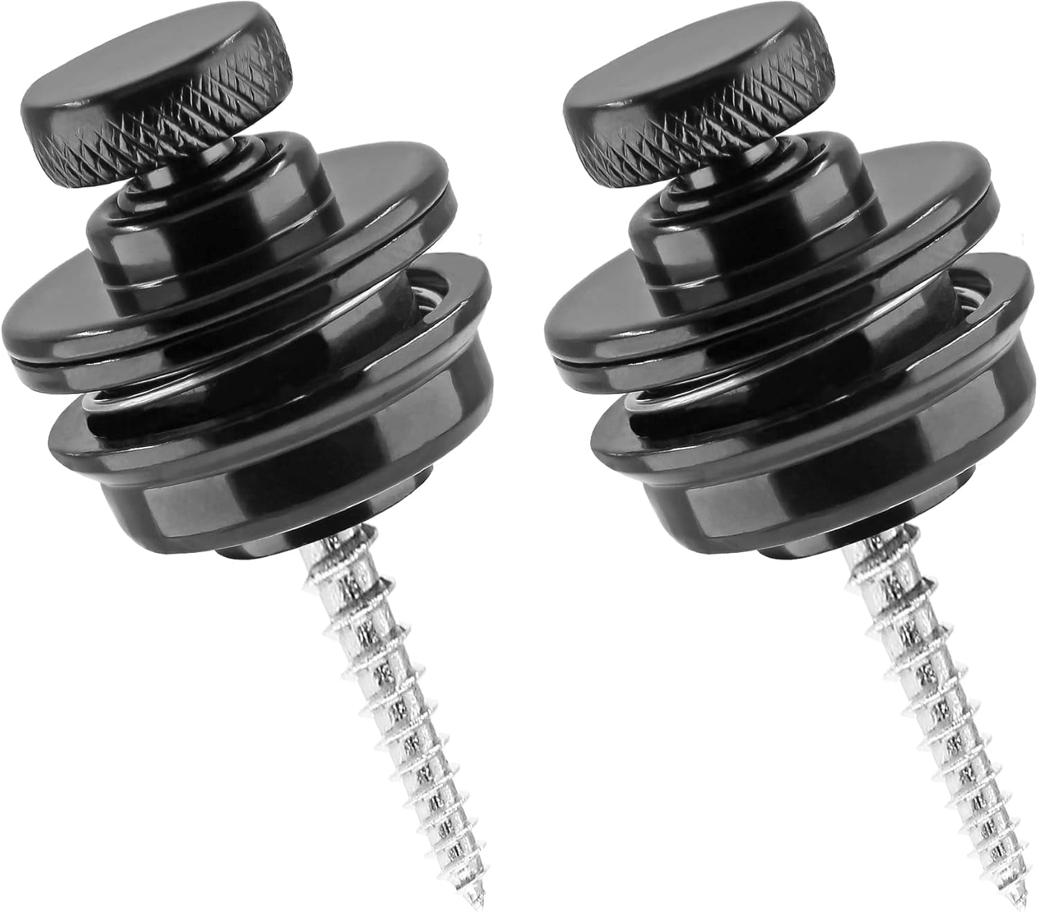 2 MetalFlat Round Head, Buttons SecurityRelease Heavy DutySet with ...