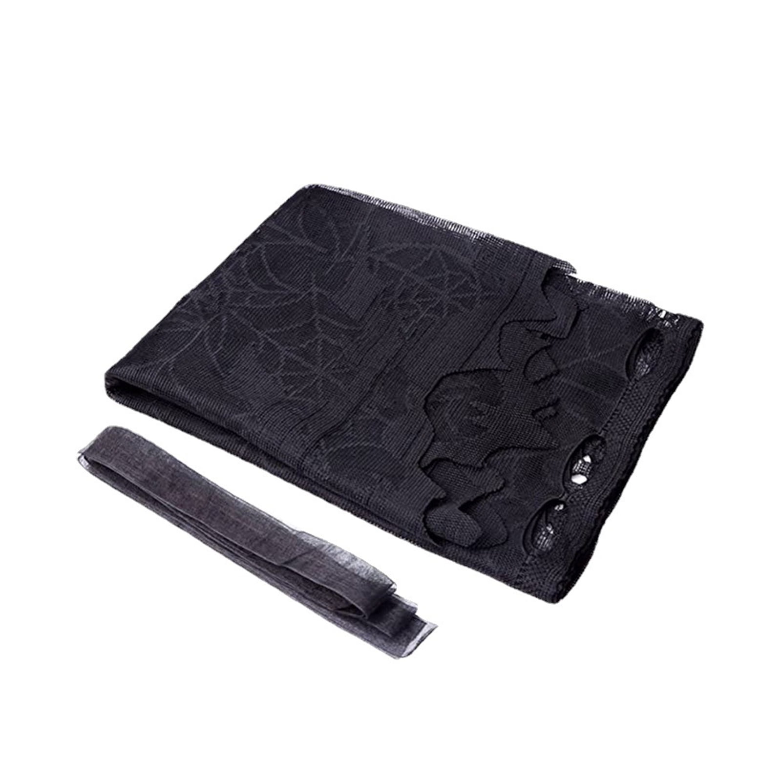 2 Pieces Halloween Spider Web Lamp Shades Topper Lace Cobweb Window ...