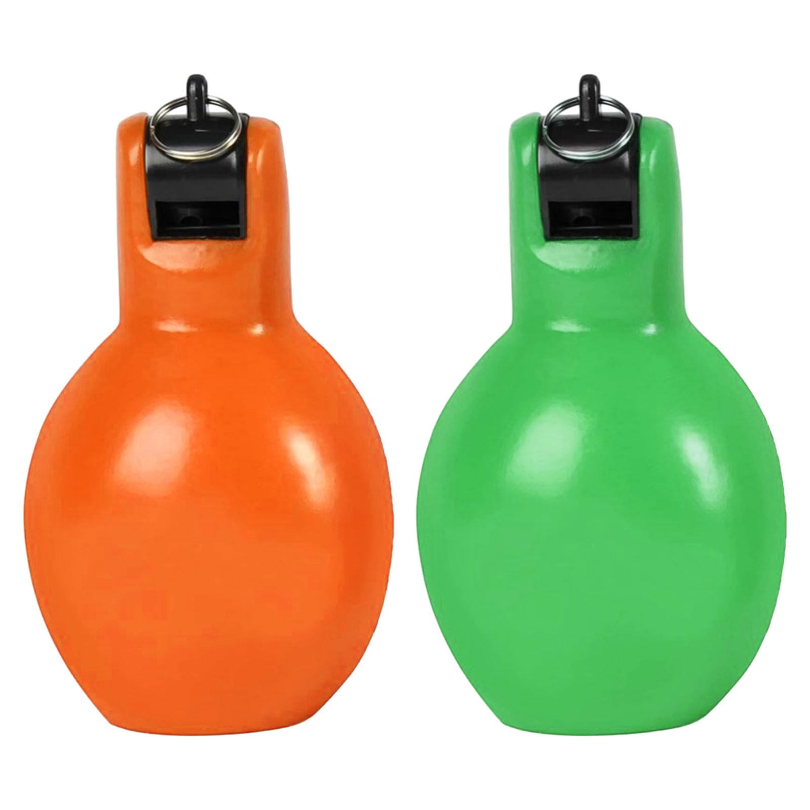 2 Pieces Hand Whistles, Coaches Whistle, Loud Sound Lightweight Soft ...