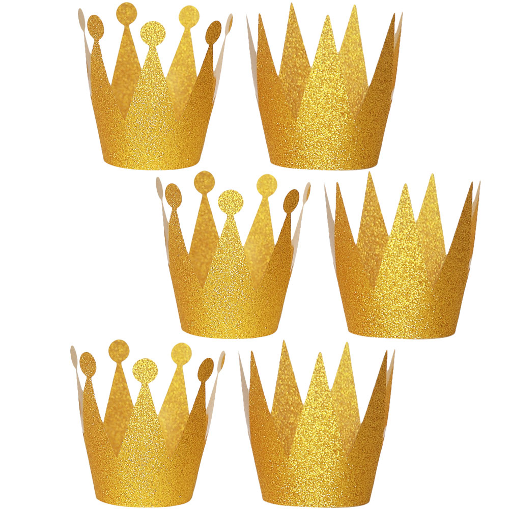 2 Pieces Headwear Crown Hat Birthday Party Hats Headdress for Kids ...