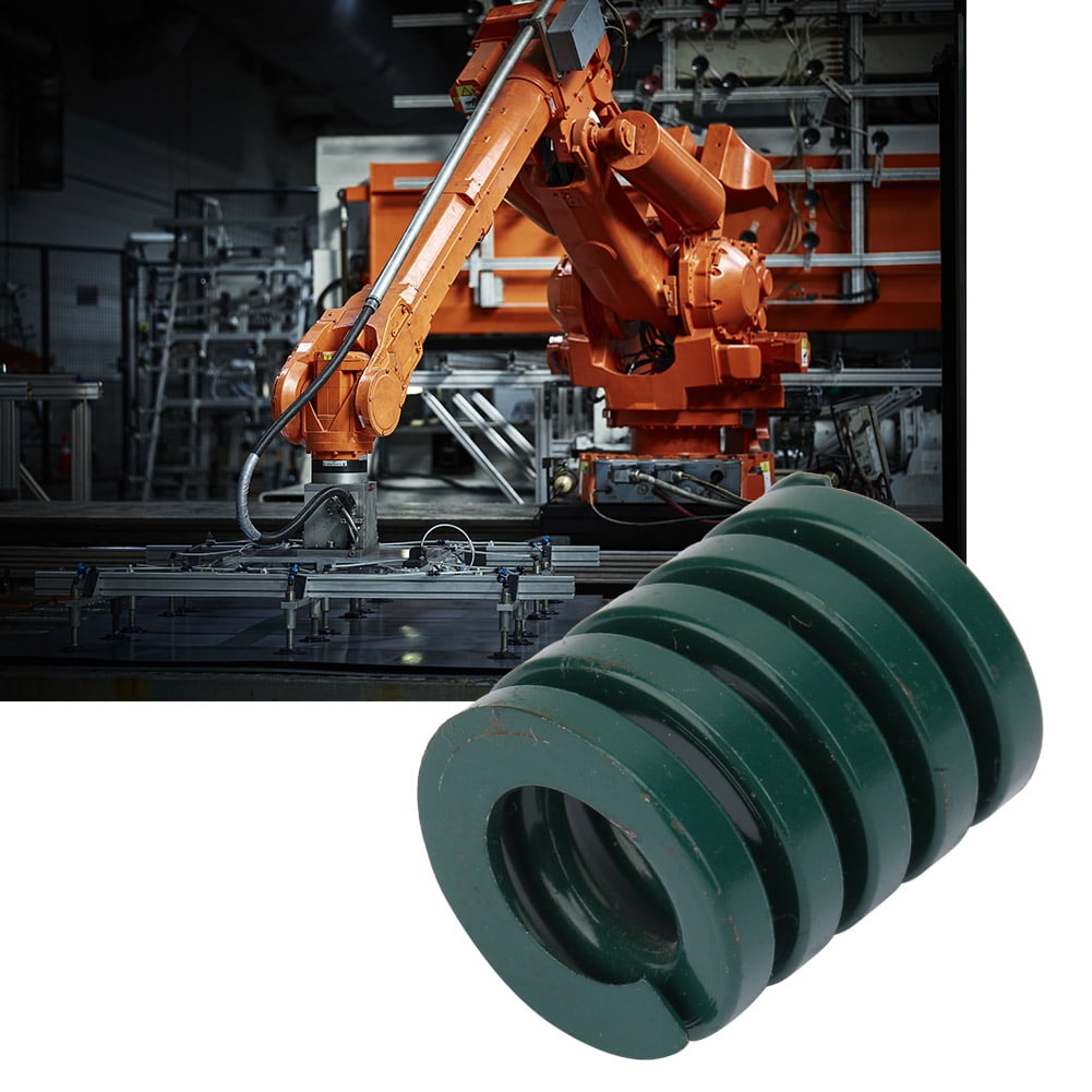 2 Pieces Heavy Duty Spring Green 65Mn Steel Spring For Stamping Metal ...