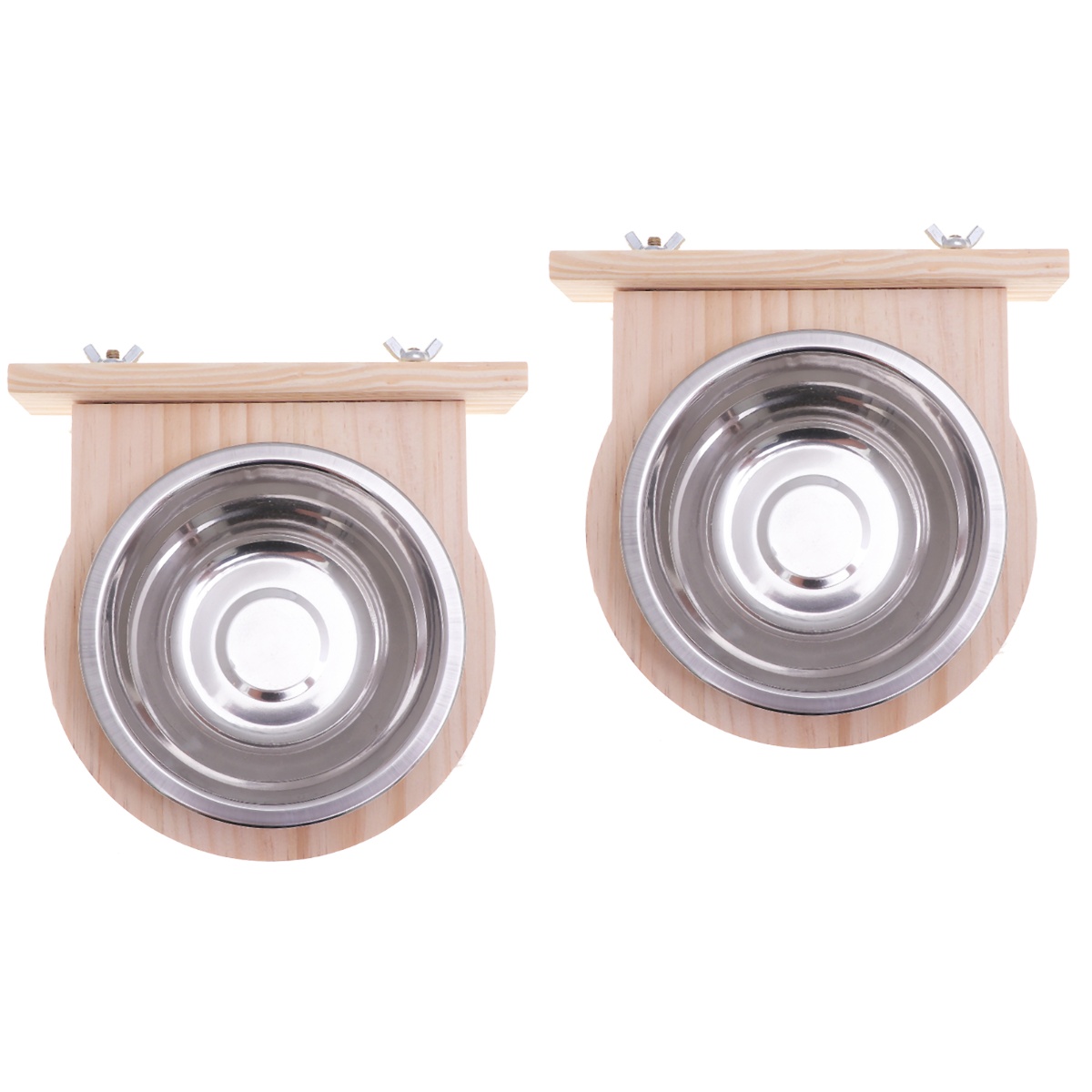 2 Pieces Kennel Mini Macaw Feeder Bird Feeding Box - Walmart.com