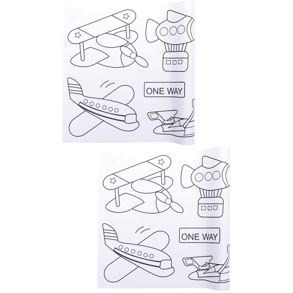 2 Pieces Kids Painting Drawing Paper Craft for Canvas Children Toddler ...