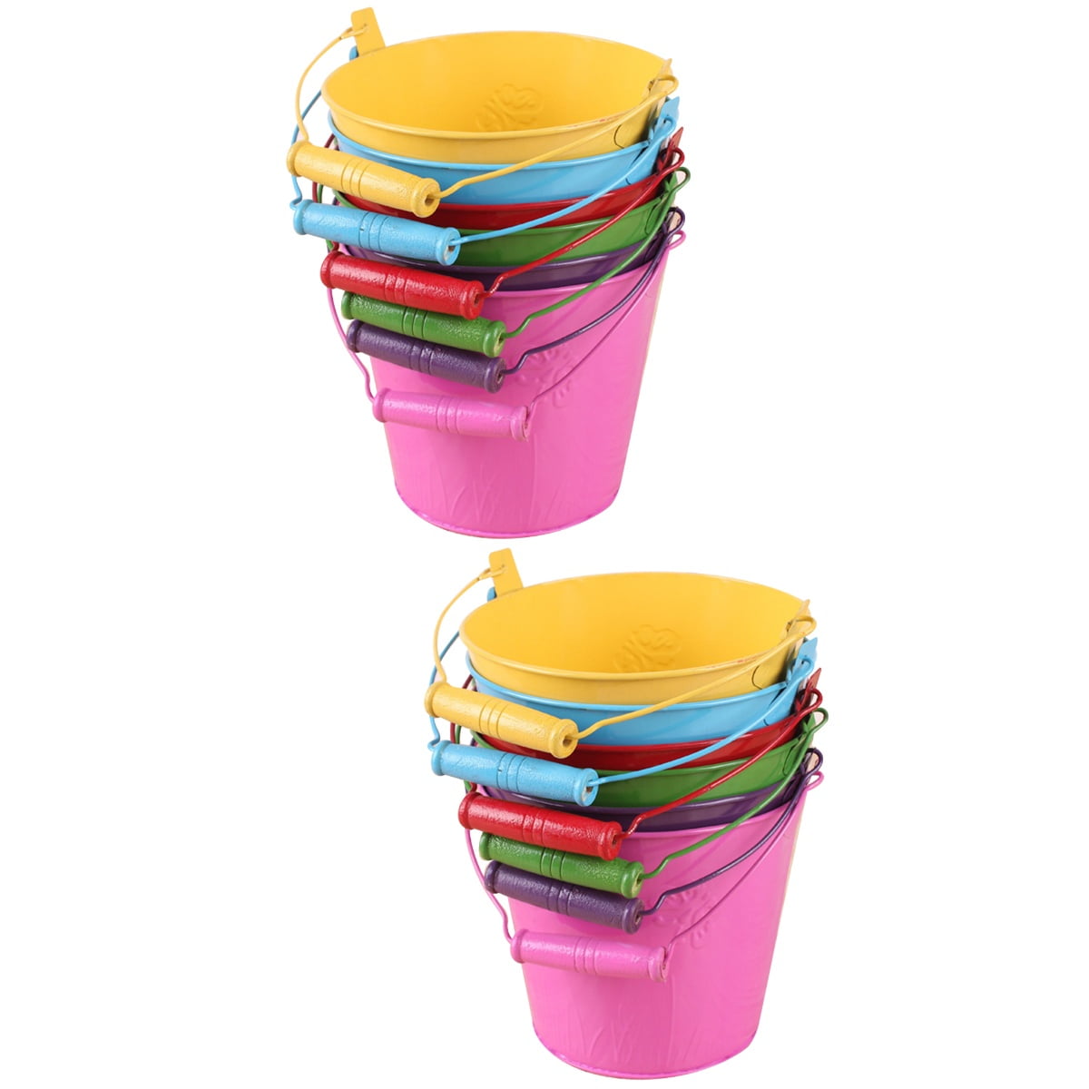 2 Pieces Kids Toy Kindergarten Bucket Small Beach Sand Buckets Child ...