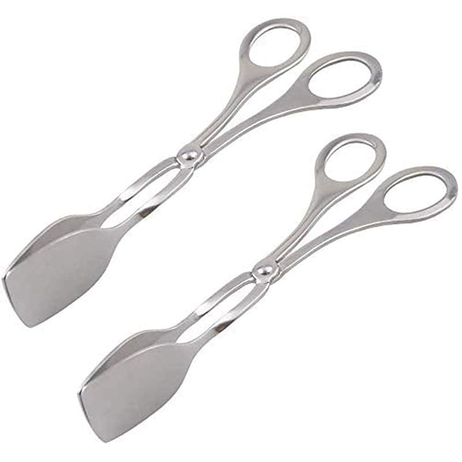 2 Pieces Kitchen Tongs Grill Tongs Pastry Tongs Serving Tongs Multi ...