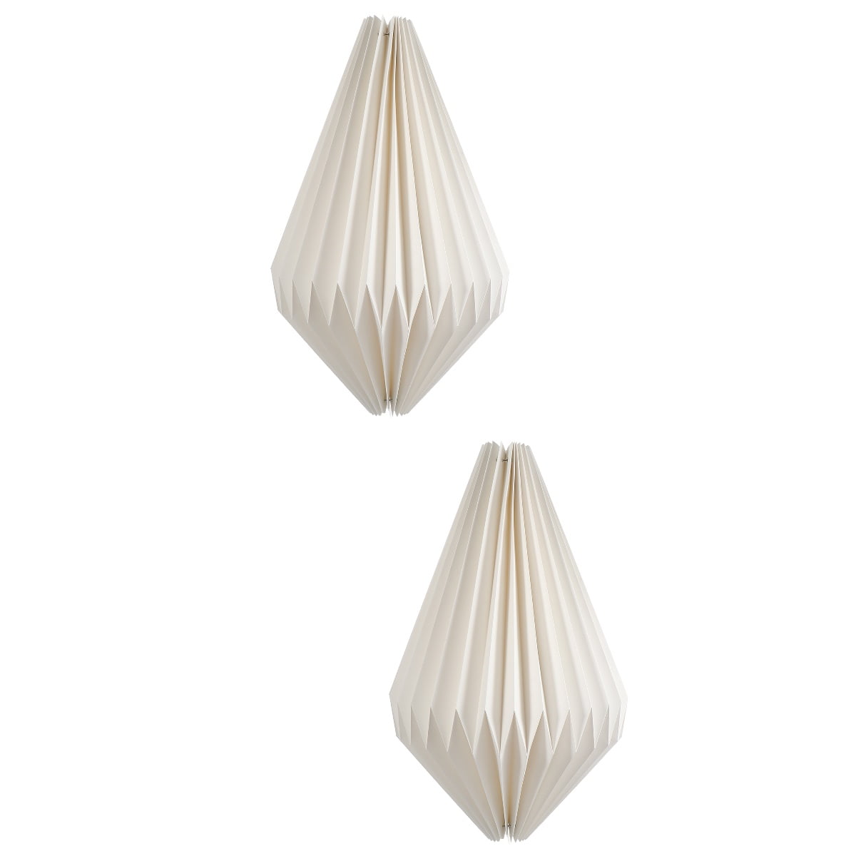 2 Pieces Lamps Folding Origami Lantern Study Decor - Walmart.com