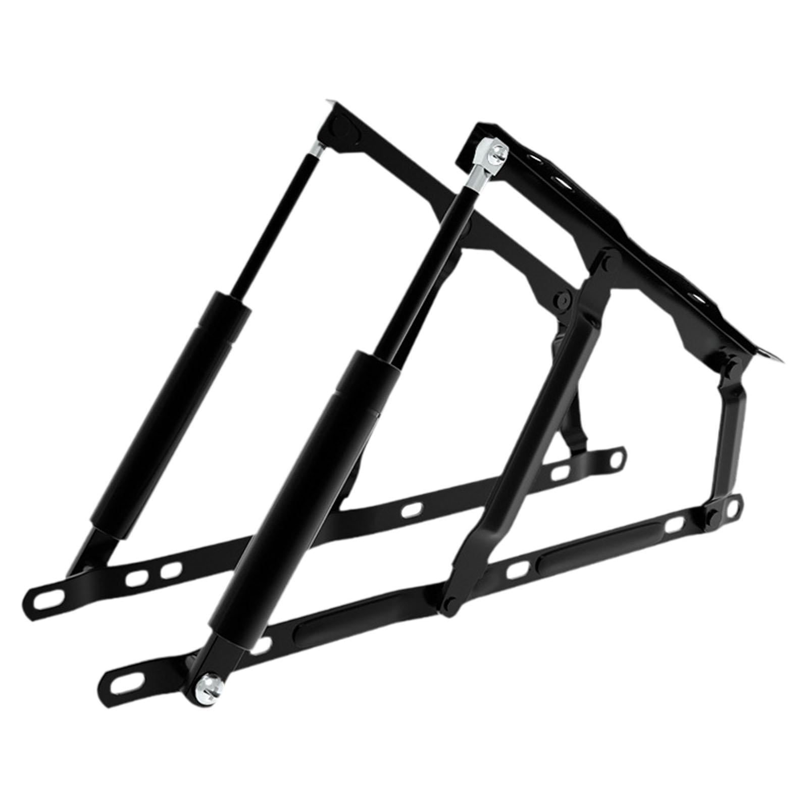 2 Pieces Lift Up Storage Bed Hinges Hydraulic Gas Spring Hinge Storage ...