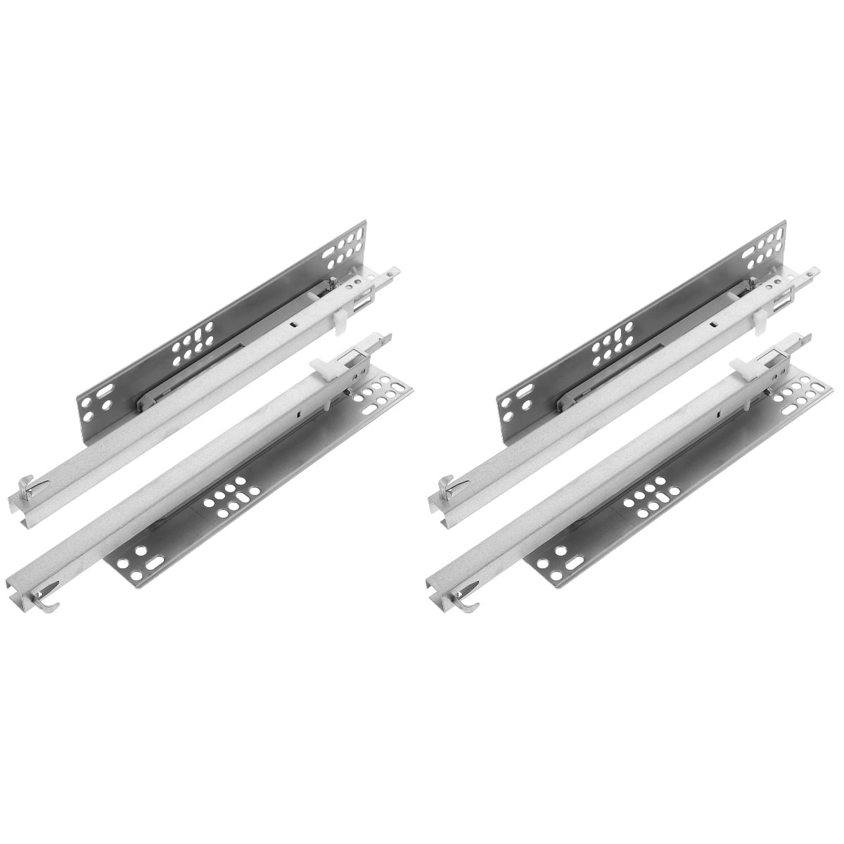 2 Pieces Lift up Drawer Slides Cabinet Hinges Hidden Sliding Rail ...