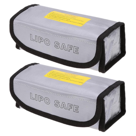 LiPo Battery Safety Bags Fire-Resistant Protective Charging & Storage