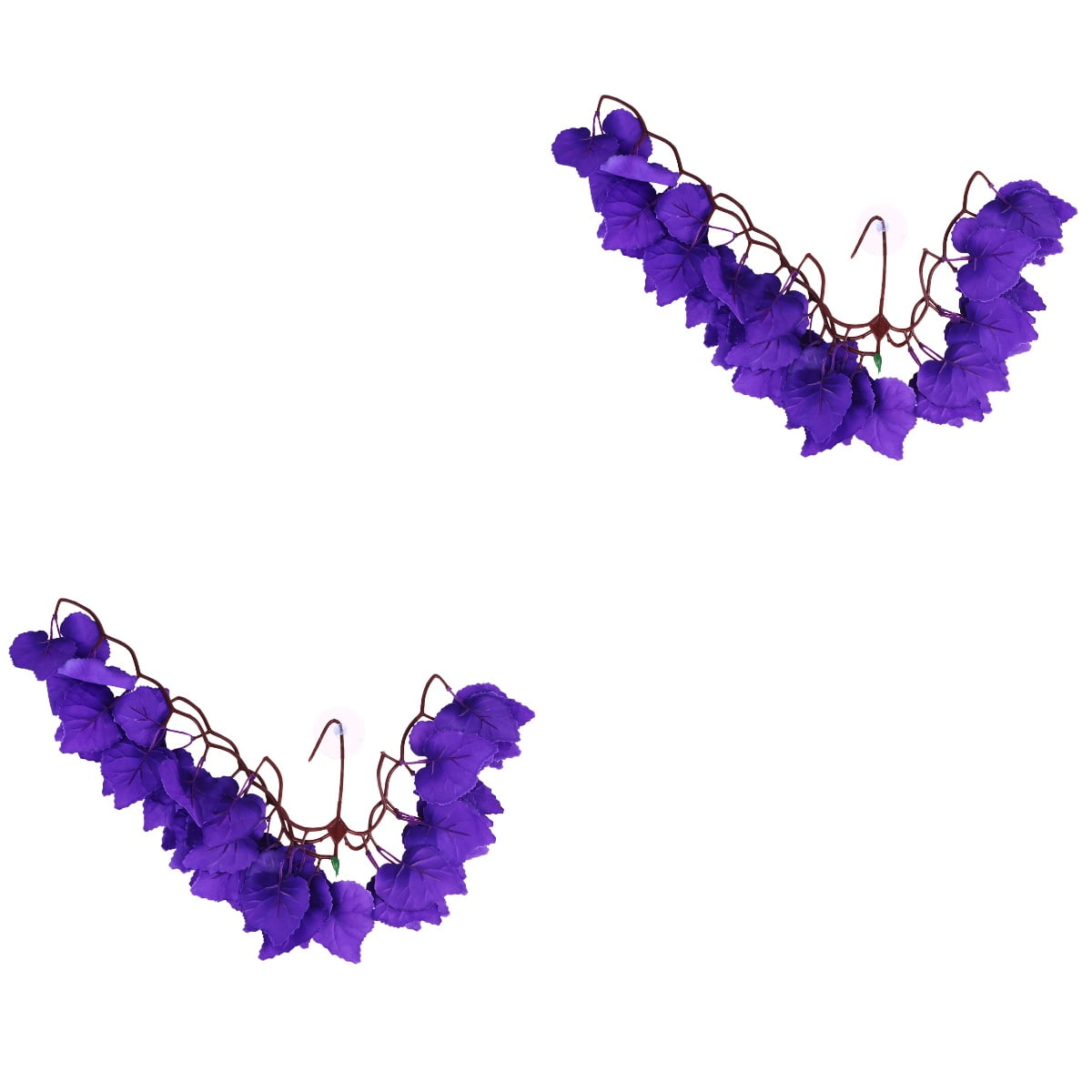 2 Pieces Lizard Tank Decoration Hanging Plants for Geckos Fresh Water ...