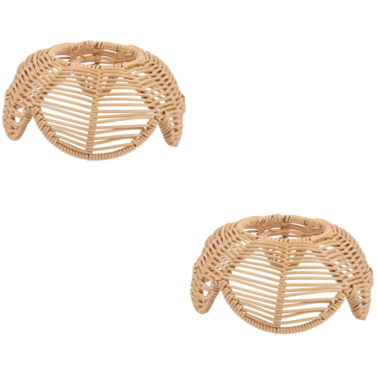 2 Pieces Lotus Lampshade Light Bulb Wall Light Lamp Shade Light Cover ...