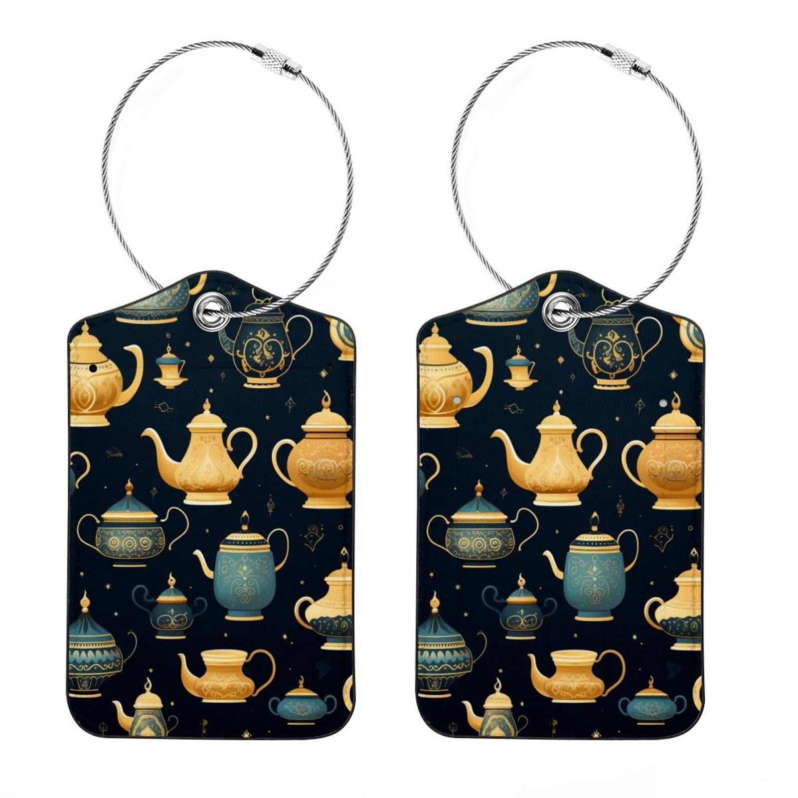 2 Pieces Luggage Tag for Suitcases, Baggage Tags Identifiers for Travel ...