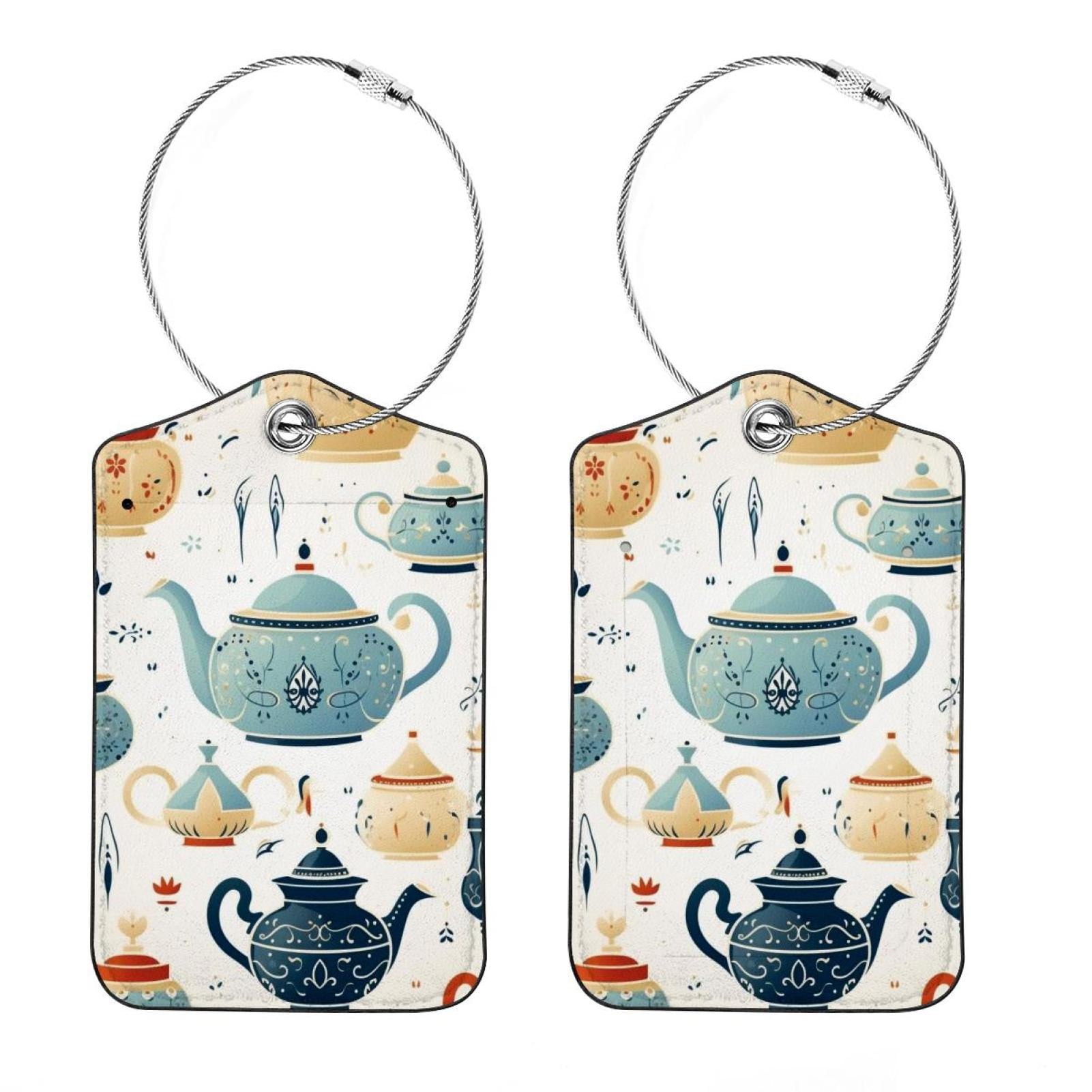 2 Pieces Luggage Tag for Suitcases, Baggage Tags Identifiers for Travel ...