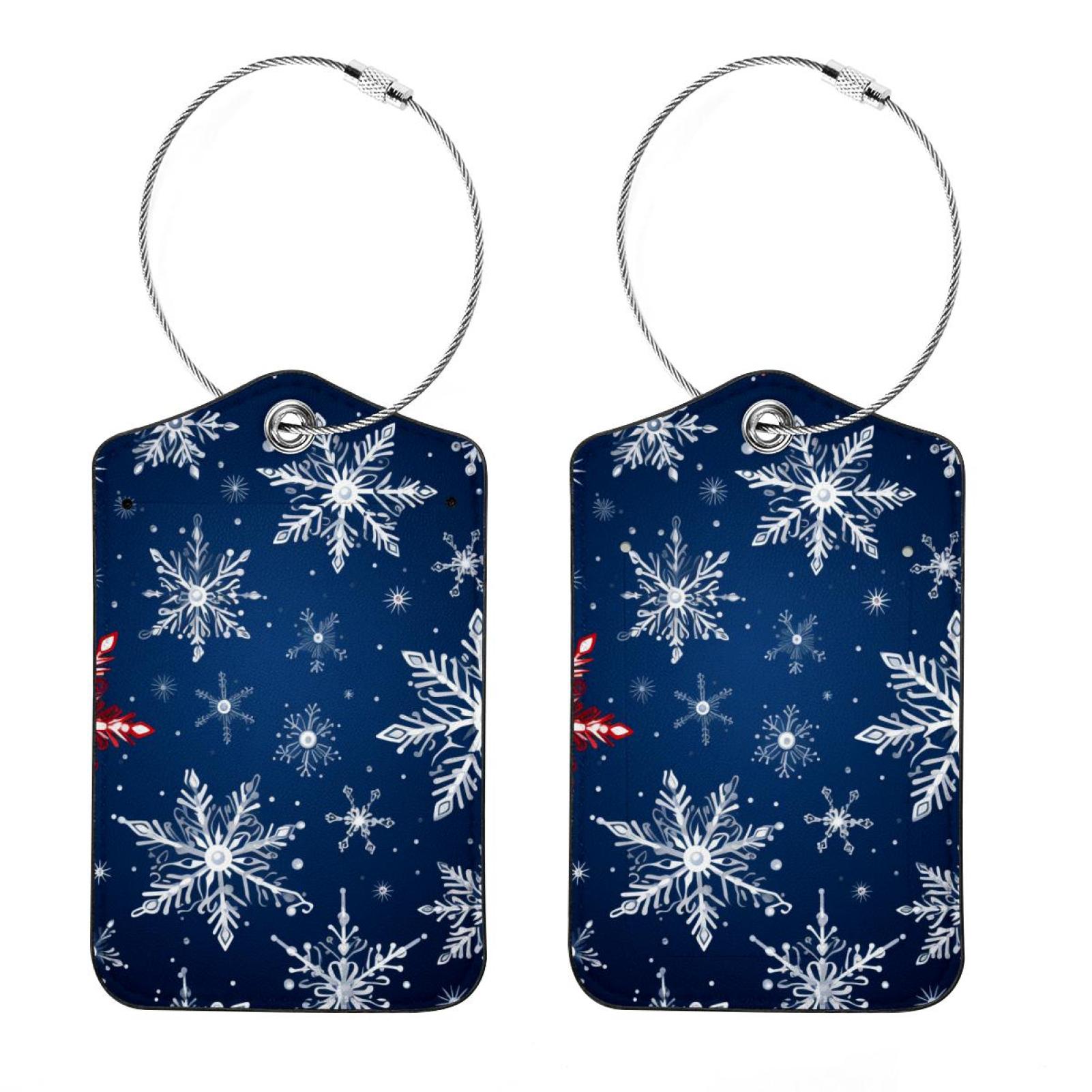 2 Pieces Luggage Tag for Suitcases, Baggage Tags Identifiers for Travel ...