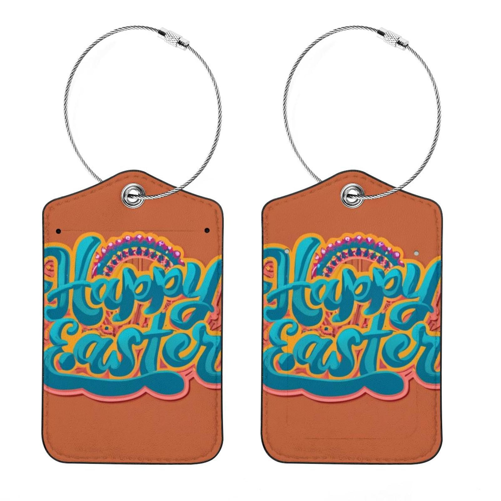 2 Pieces Luggage Tag for Suitcases, Baggage Tags Identifiers for Travel ...