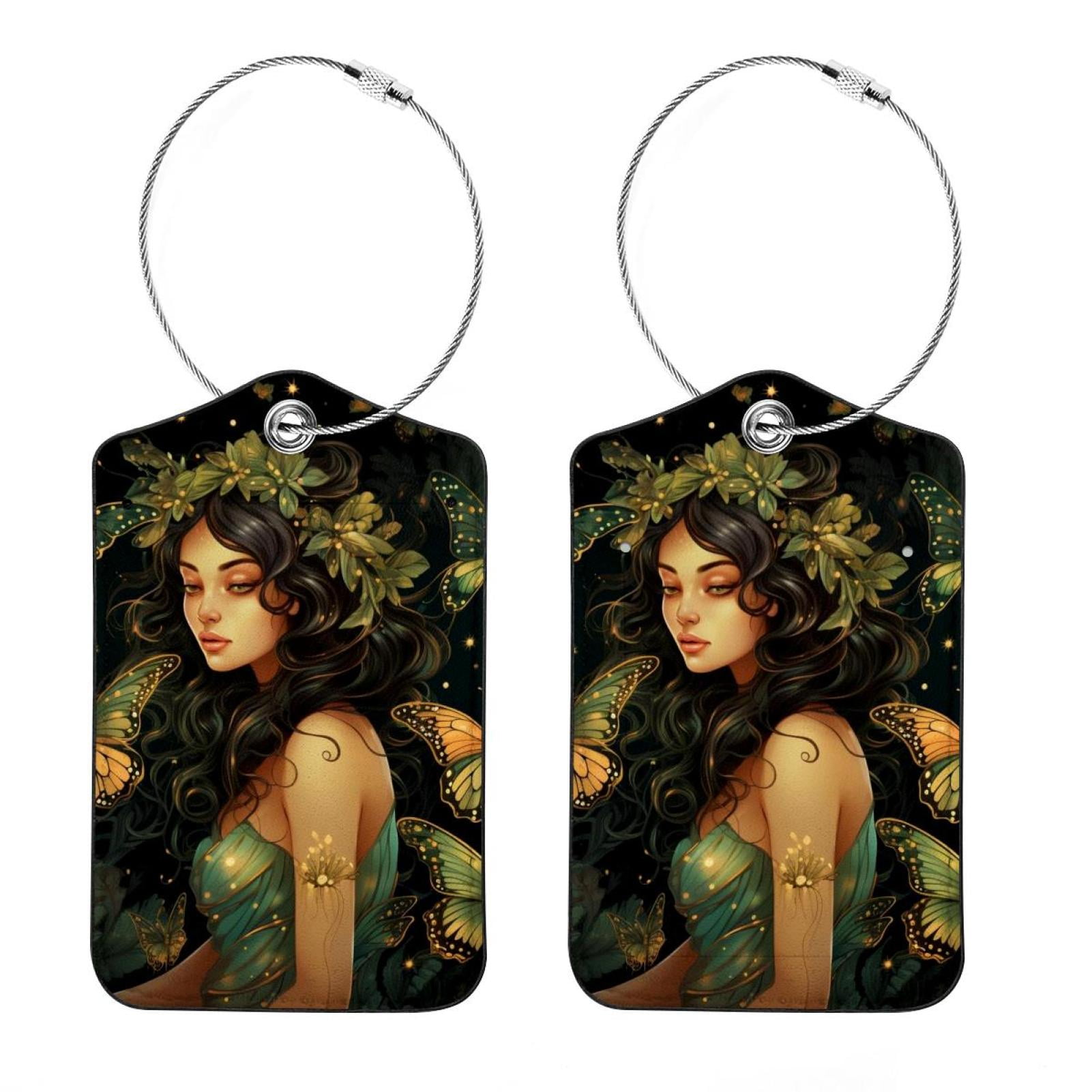 2 Pieces Luggage Tag for Suitcases, Baggage Tags Identifiers for Travel ...