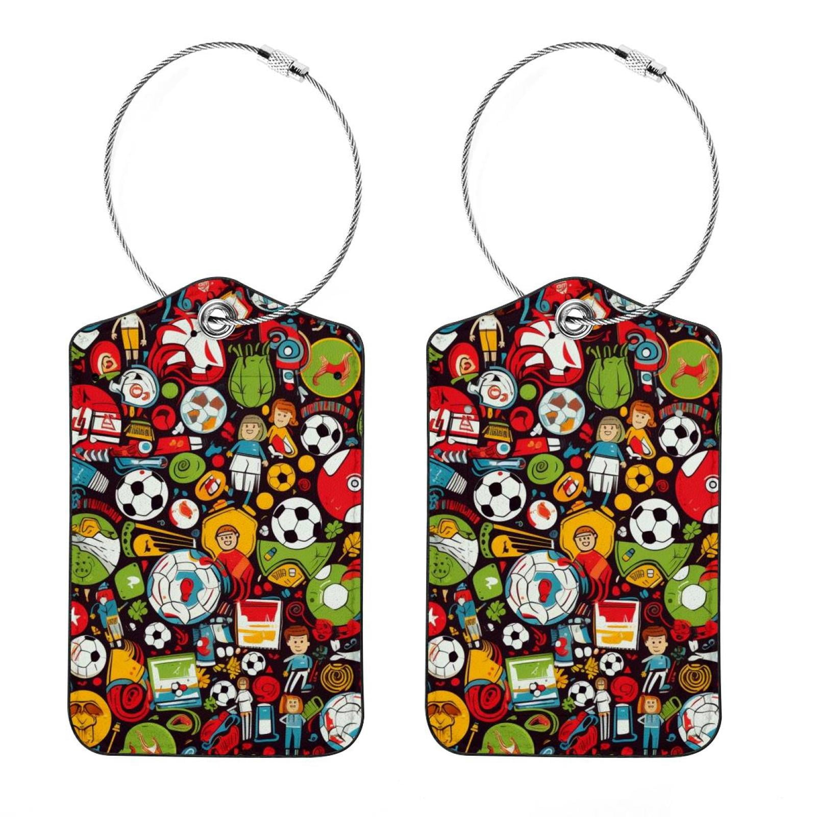 2 Pieces Luggage Tag for Suitcases, Baggage Tags Identifiers for Travel ...