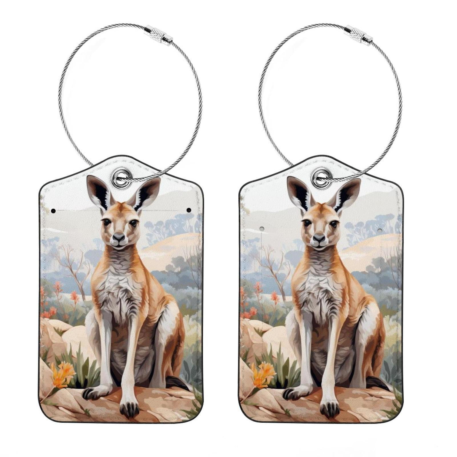 2 Pieces Luggage Tag for Suitcases, Baggage Tags Identifiers for Travel ...