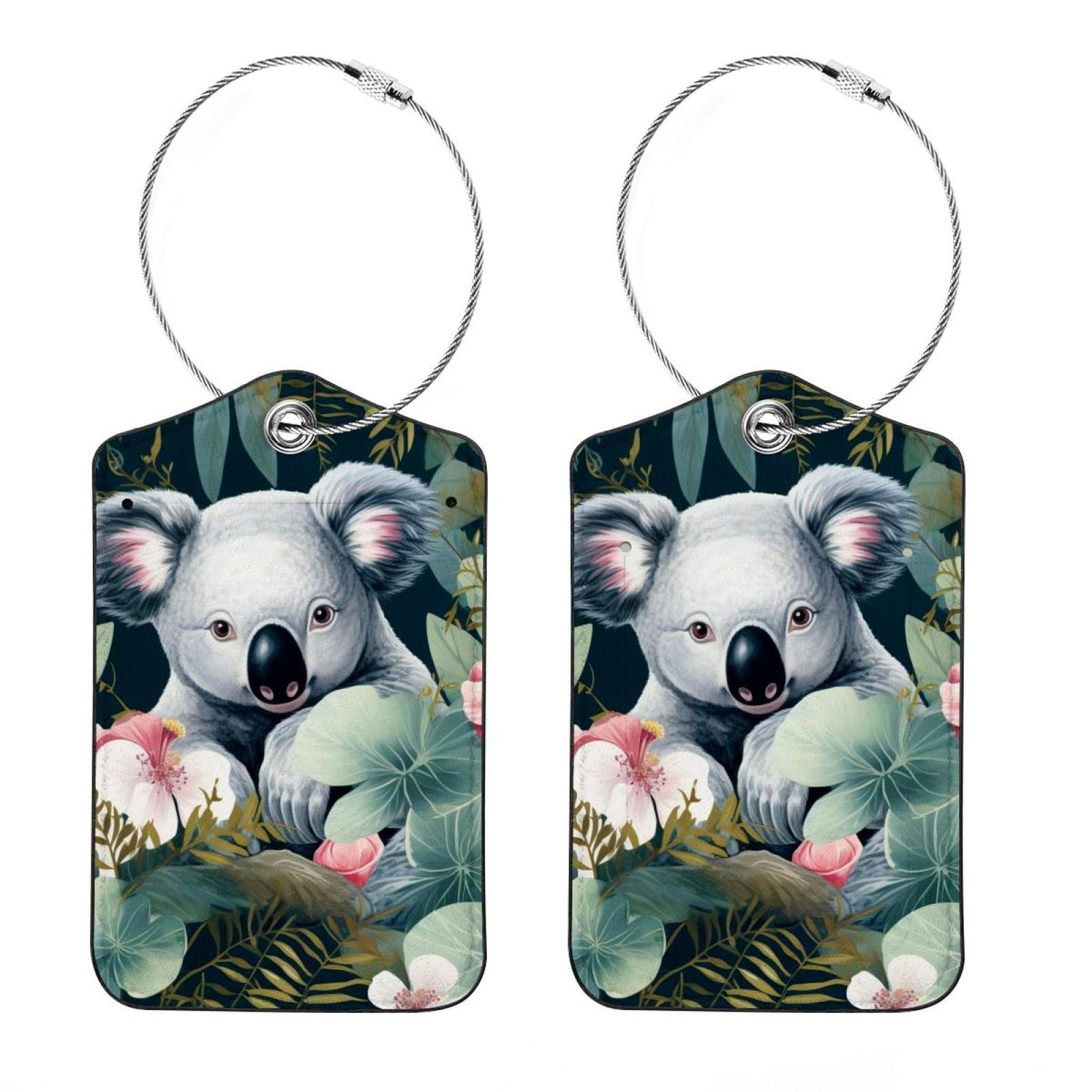 2 Pieces Luggage Tag for Suitcases, Baggage Tags Identifiers for Travel ...