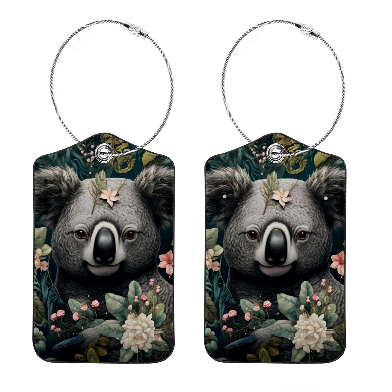 2 Pieces Luggage Tag for Suitcases, Baggage Tags Identifiers for Travel ...