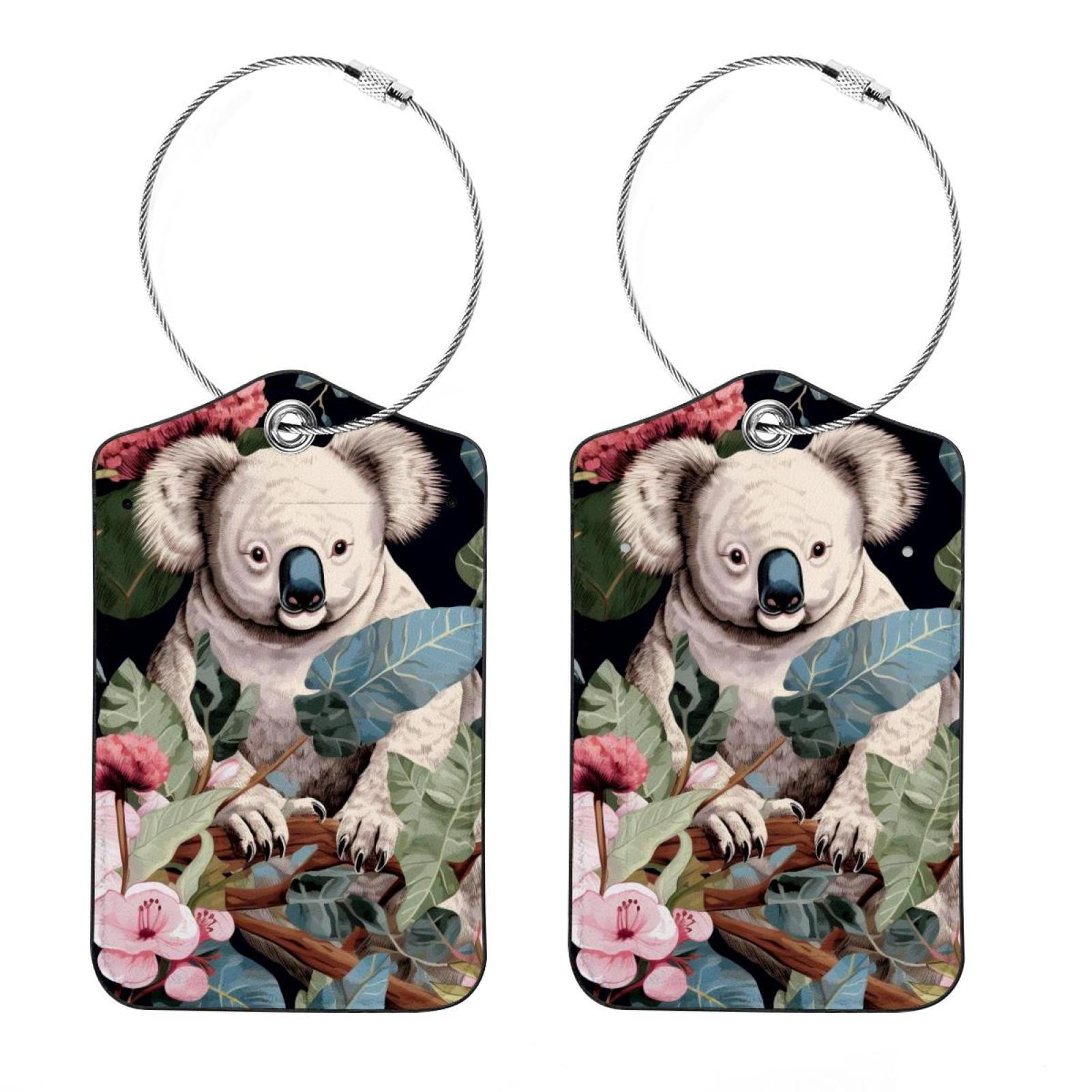 2 Pieces Luggage Tag for Suitcases, Baggage Tags Identifiers for Travel ...