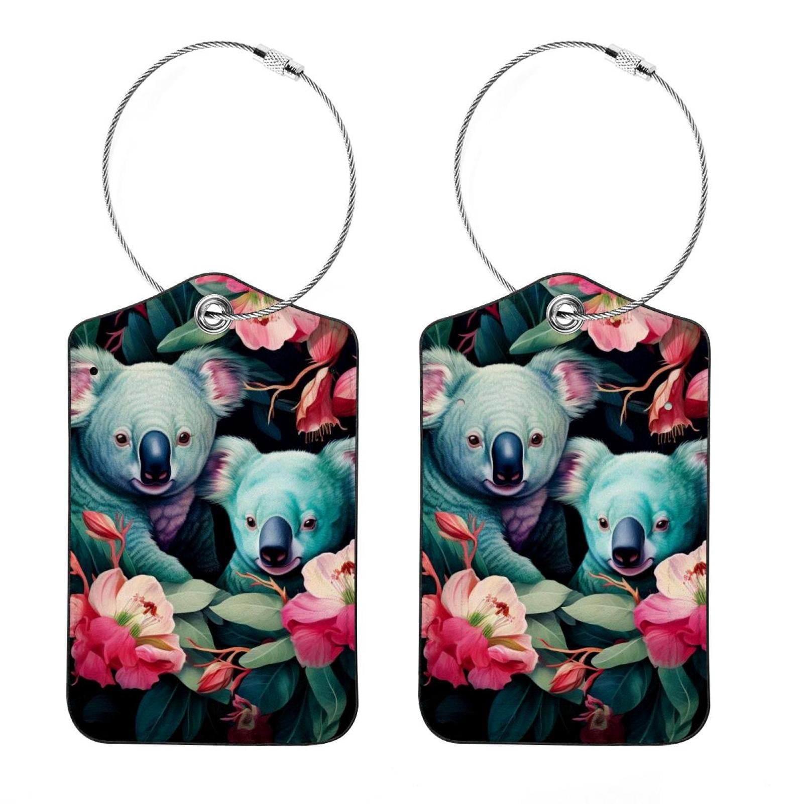 2 Pieces Luggage Tag for Suitcases, Baggage Tags Identifiers for Travel ...