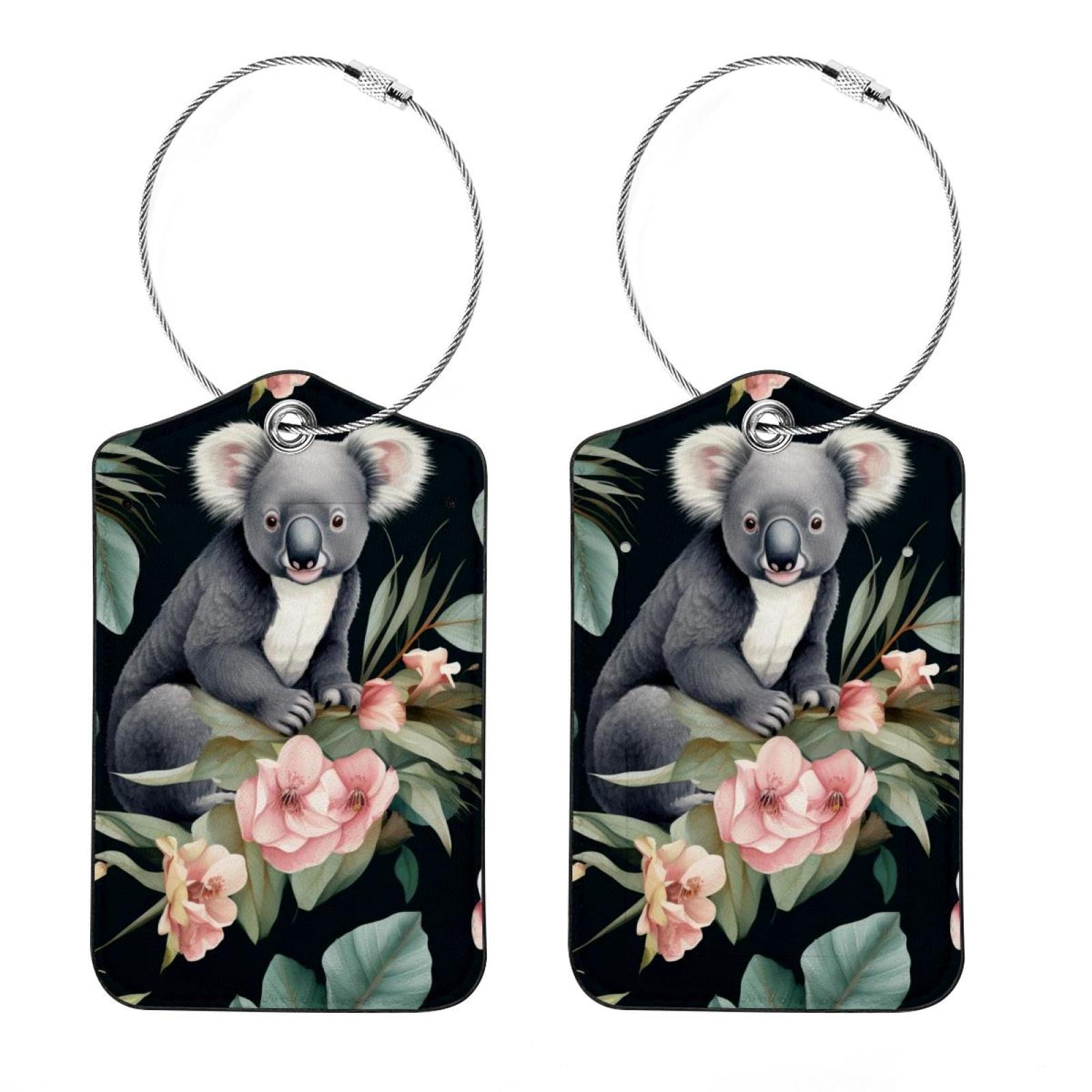 2 Pieces Luggage Tag for Suitcases, Baggage Tags Identifiers for Travel ...