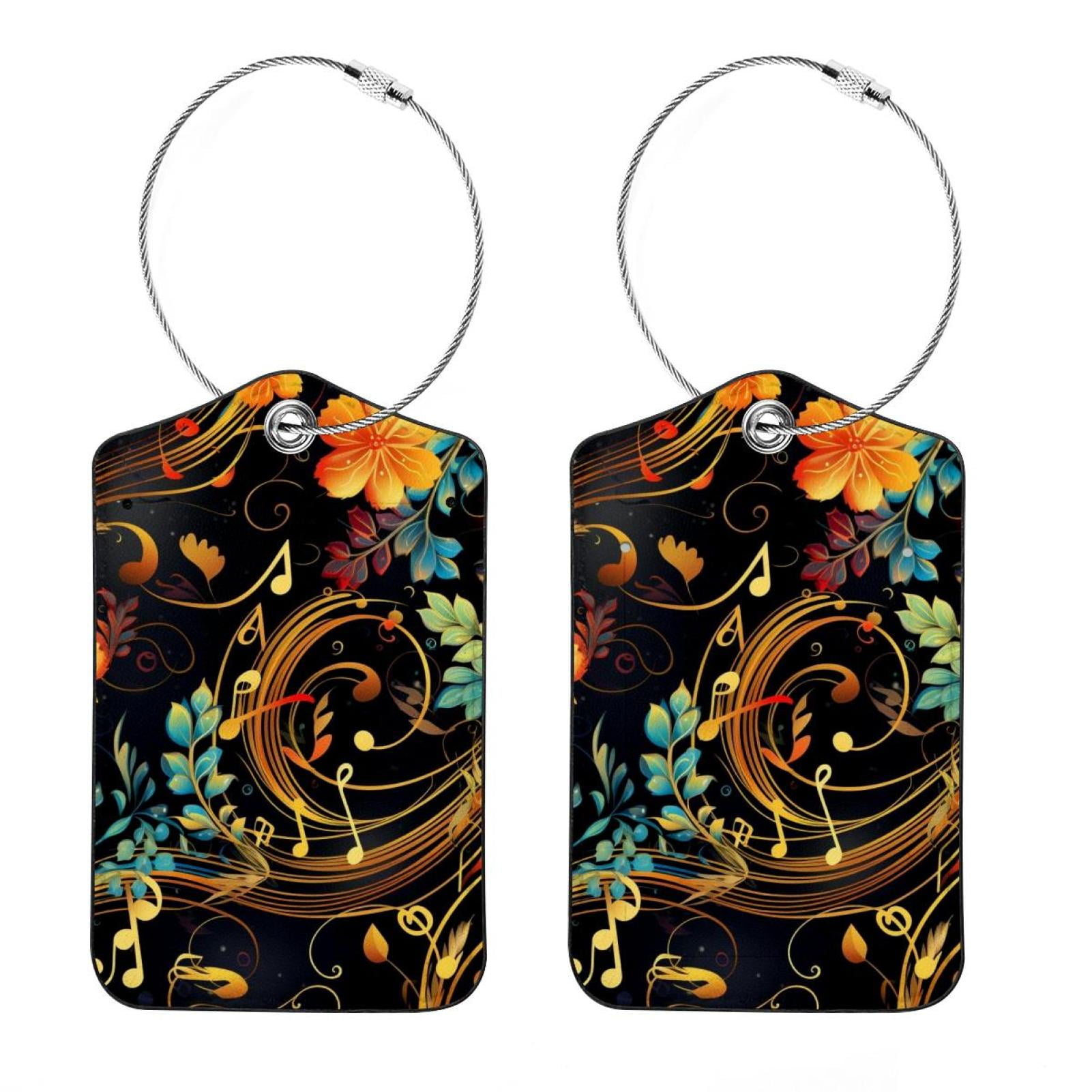 2 Pieces Luggage Tag for Suitcases, Baggage Tags Identifiers for Travel ...