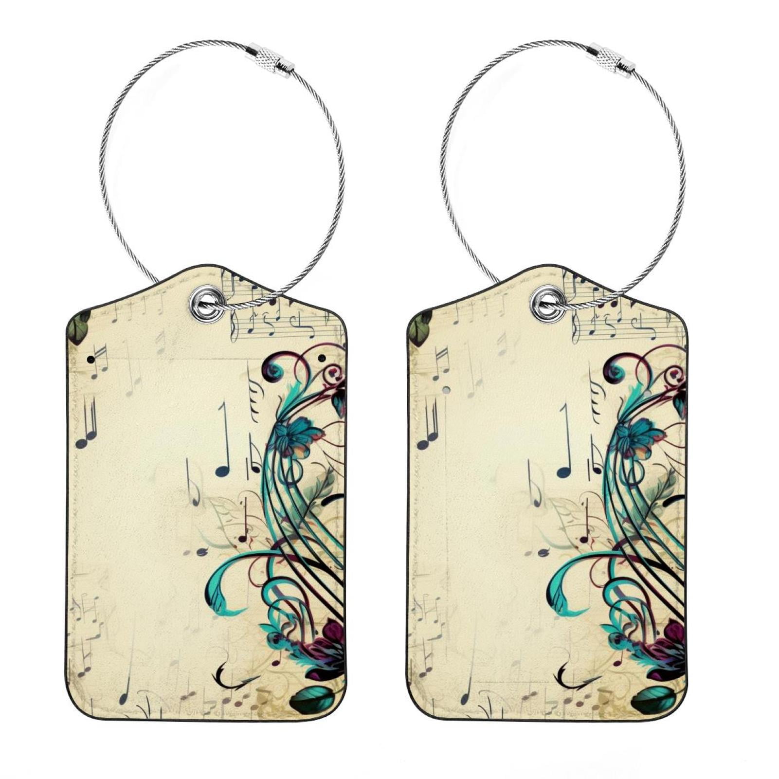 2 Pieces Luggage Tag for Suitcases, Baggage Tags Identifiers for Travel ...