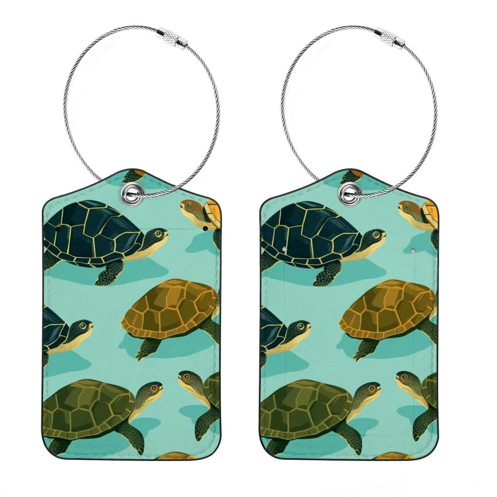 2 Pieces Luggage Tag for Suitcases, Baggage Tags Identifiers for Travel ...