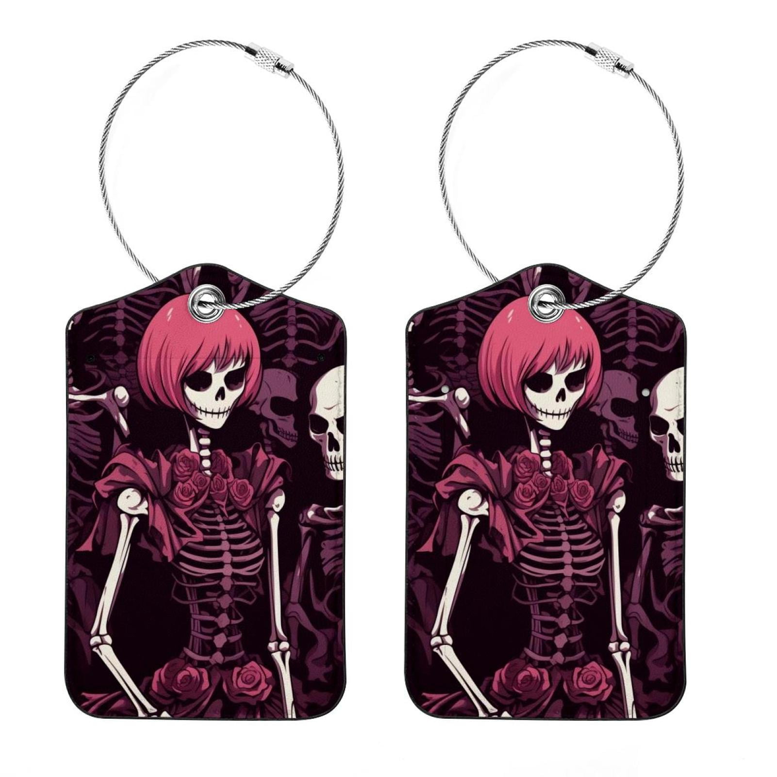 2 Pieces Luggage Tag for Suitcases, Baggage Tags Identifiers for Travel ...