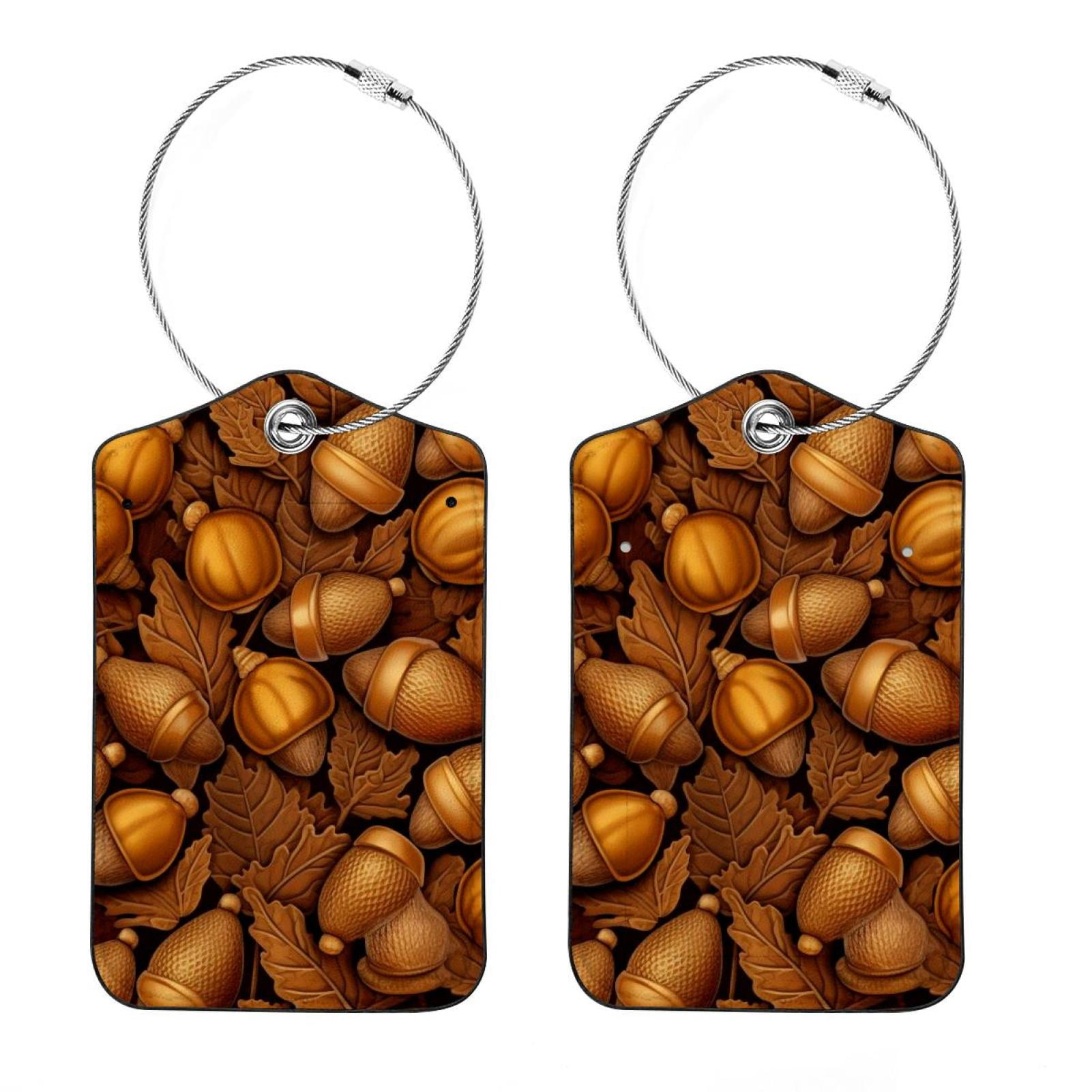 2 Pieces Luggage Tag for Suitcases, Baggage Tags Identifiers for Travel ...