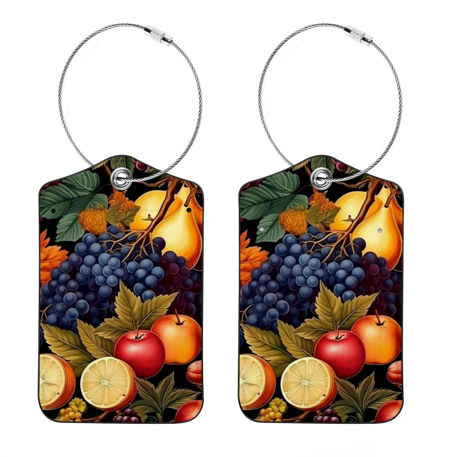 2 Pieces Luggage Tag for Suitcases, Baggage Tags Identifiers for Travel ...