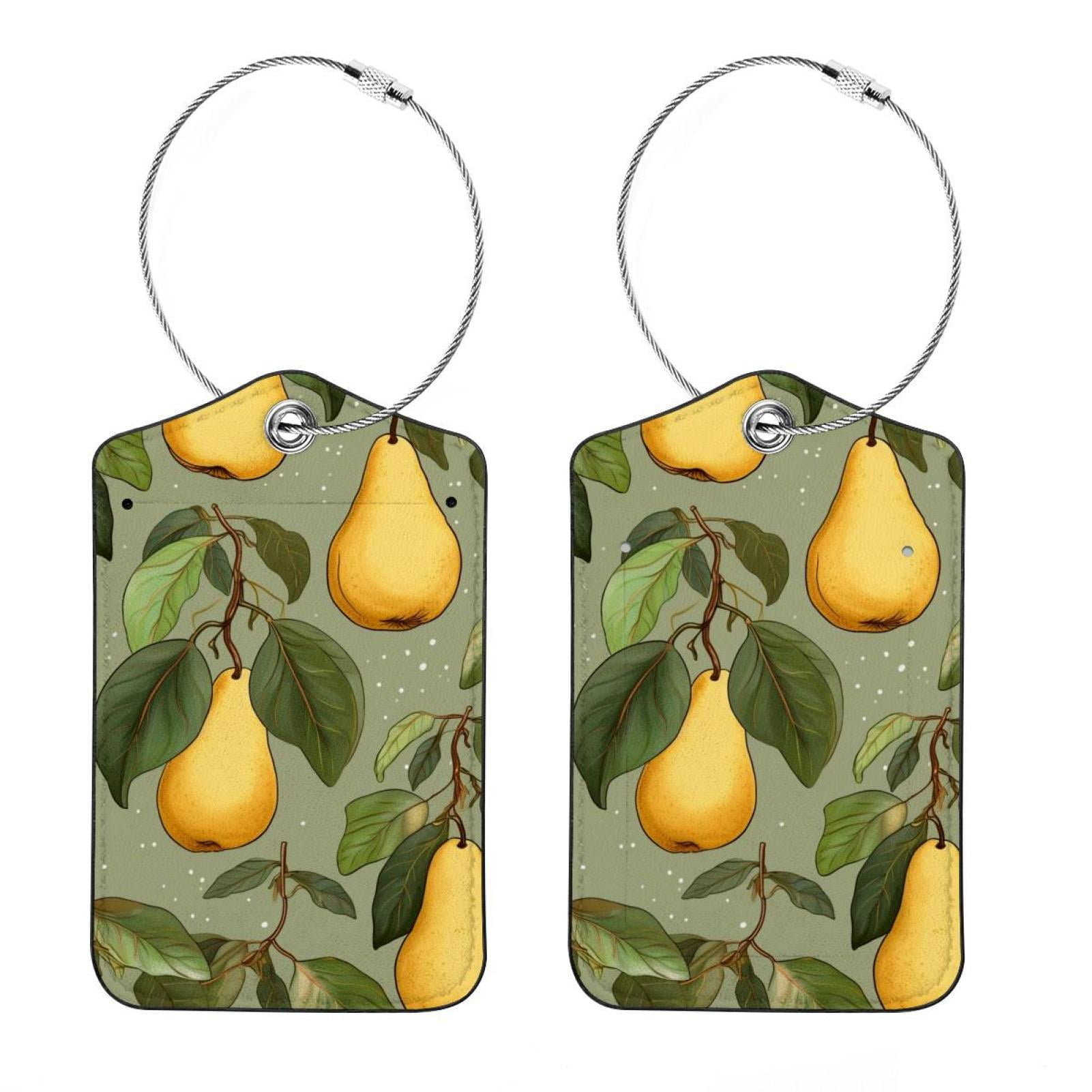 2 Pieces Luggage Tag for Suitcases, Baggage Tags Identifiers for Travel ...