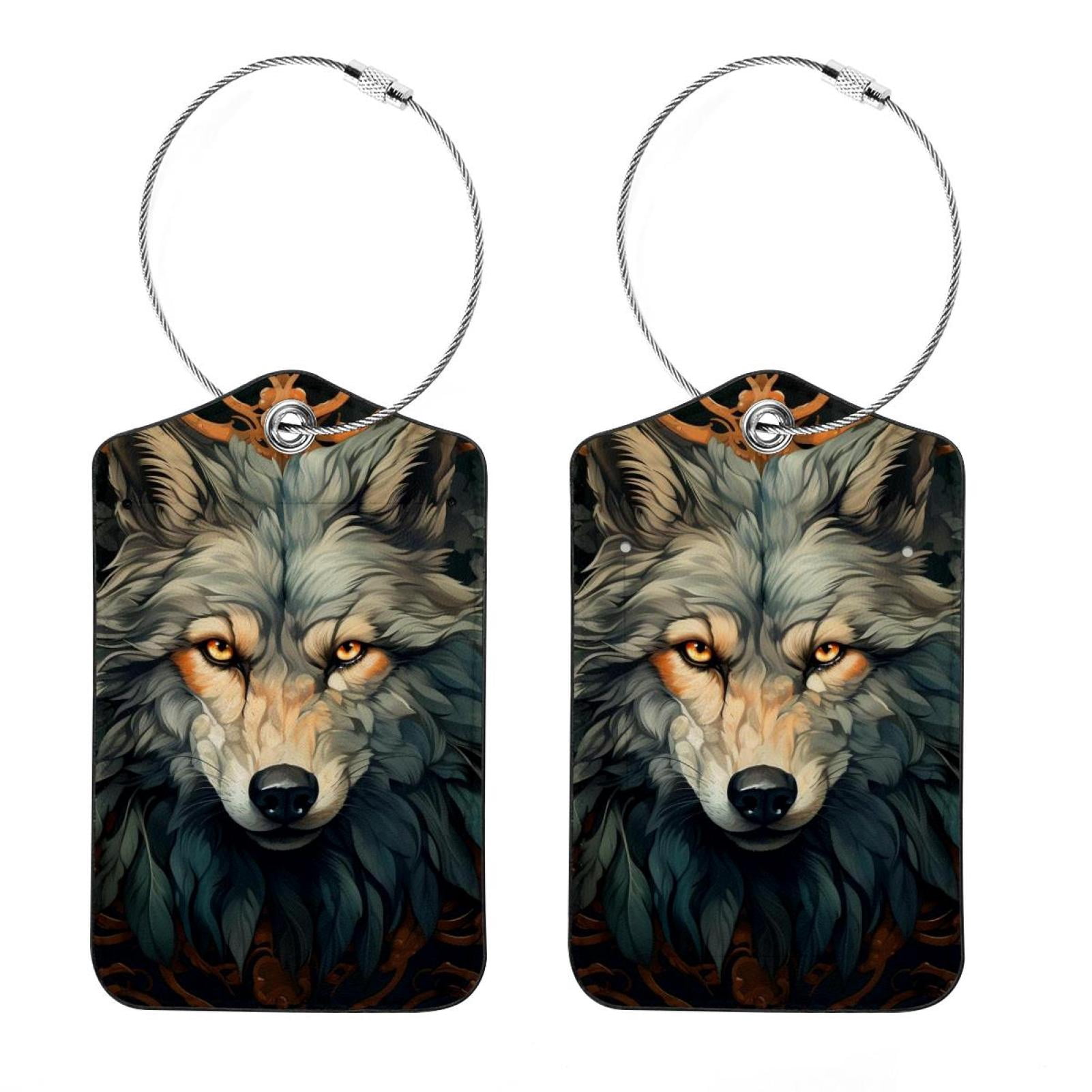 2 Pieces Luggage Tag for Suitcases, Baggage Tags Identifiers for Travel ...