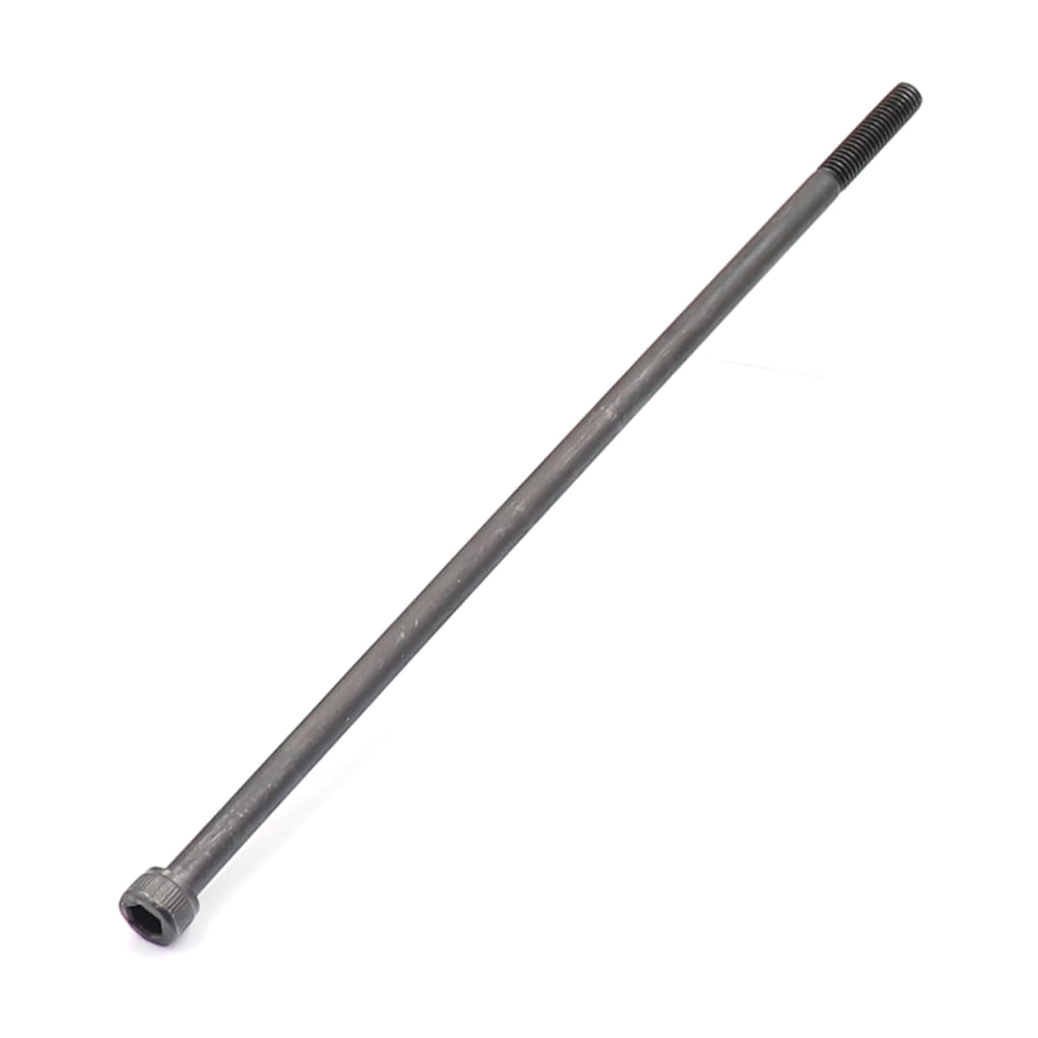 2 Pieces M6-1.0 x 190mm Socket Head Screw, Black,Part Threaded, DIN 912 ...