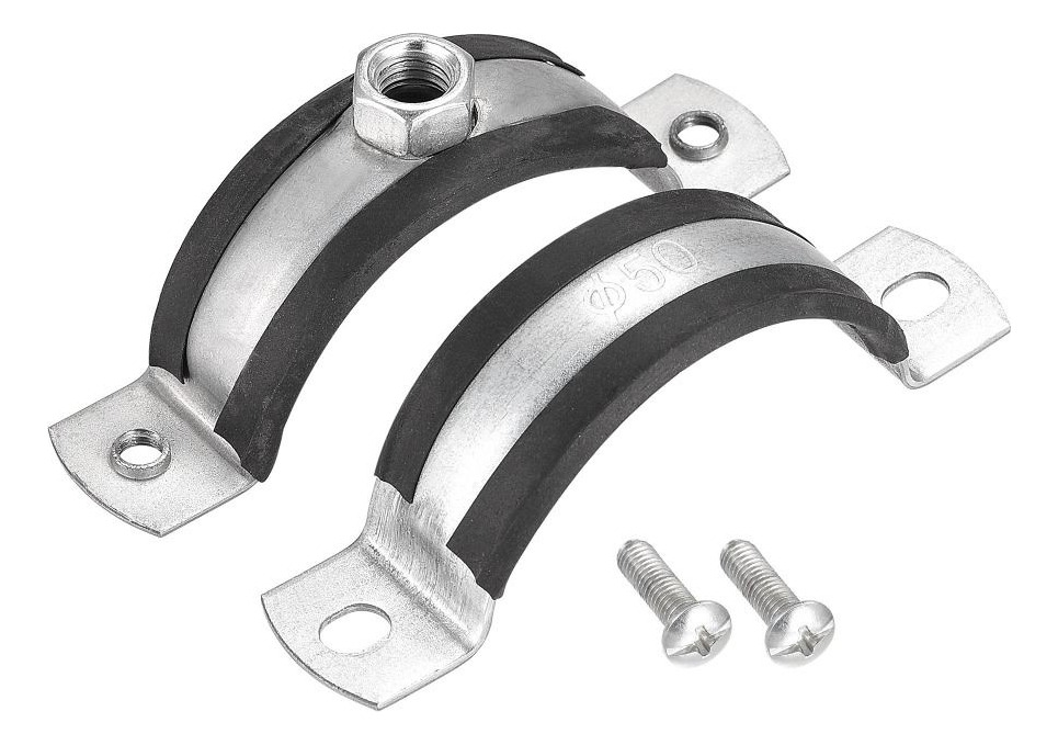 2 Pieces M8 Support Clamp, Mounting Screws, - Walmart.com