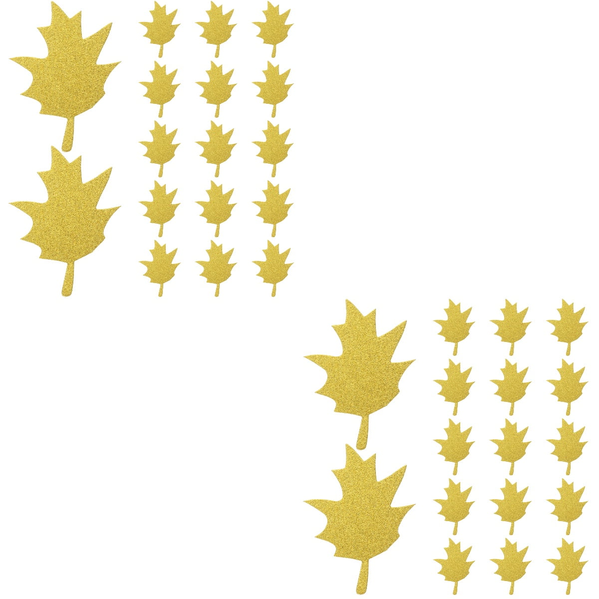 2 Pieces Maple Leaf Hand Cut Pleated Lampshade Inflatable Fixture ...