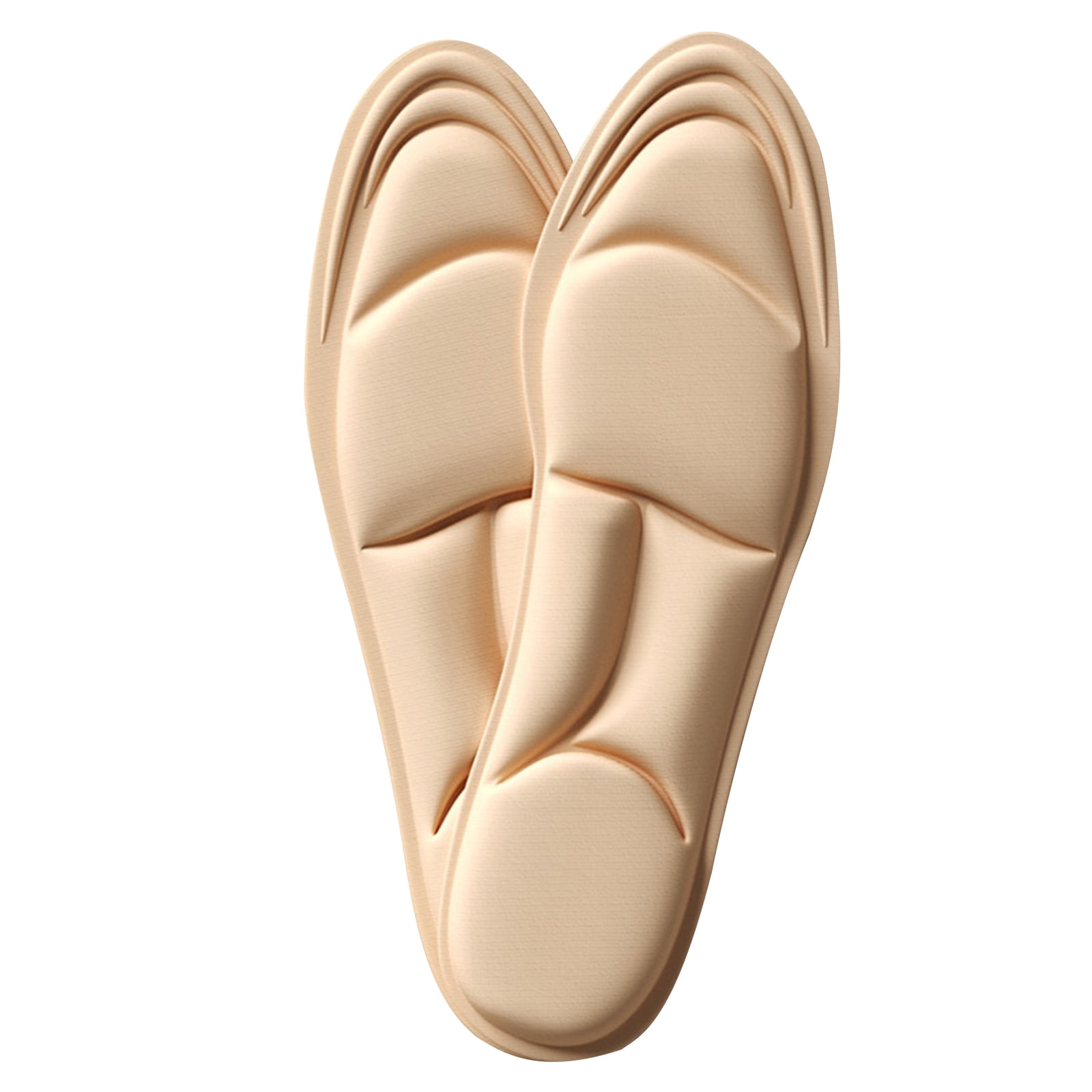 2 Pieces Memory Foam Insoles Shoes Pad Heel Post Insoles Breathable ...
