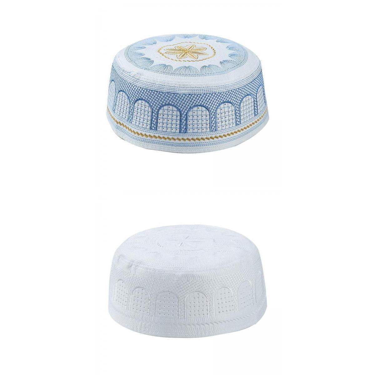 2 Pieces Mens Prayer Turkish Topi - Walmart.com