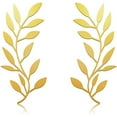 2 Pieces Metal Tree Leaf Wall Decor Vine Olive Branch Leaf Wall Art ...
