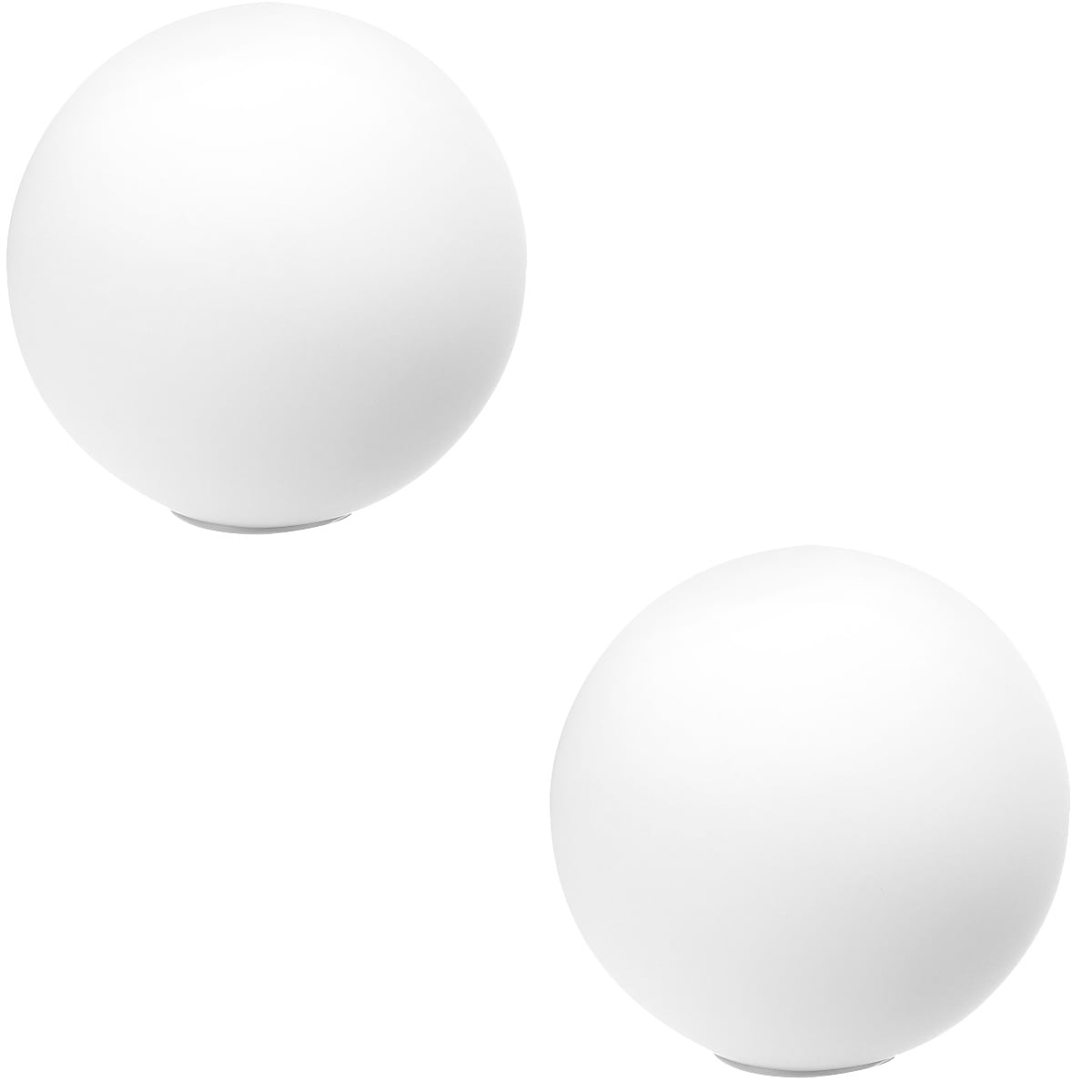 2 Pieces Milky White Ball Lampshade Replacement for Hotel Light Bulb ...
