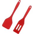 2 Pieces Mini Silicone Spatula Set, Small Flexible Nonstick Spatulas ...