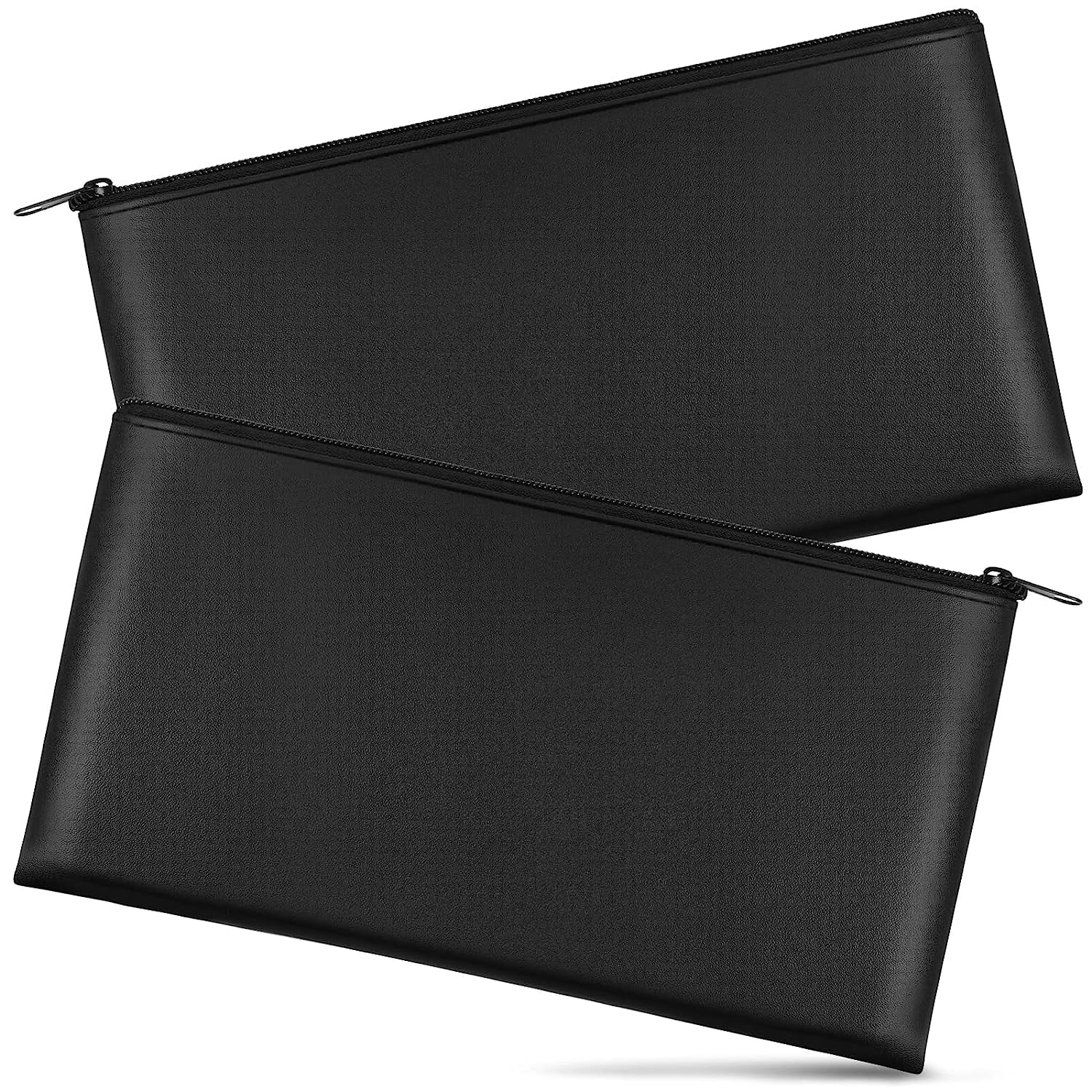 2 Pieces Money Bags With Zipper , 11x6.1 inch Money Pouch, Bank Bag ...