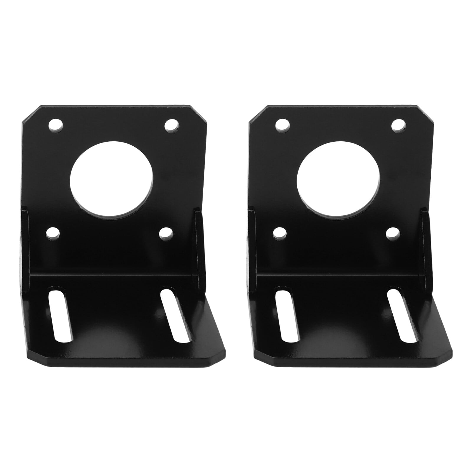 2 Pieces Motor Bracket Mount 3d Printer Stand Brackets Black - Walmart.com