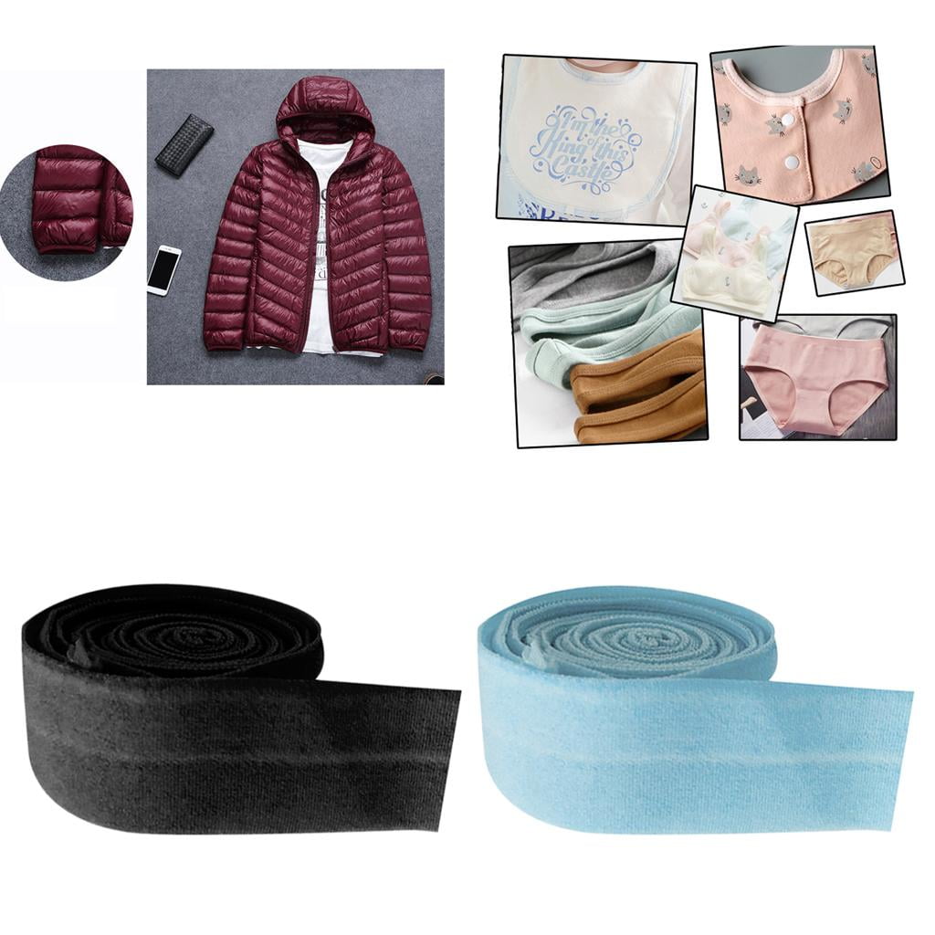 2 Pieces Of Bias Binding Elastic Tape, Folding Tape, Elastic Band, 20mm, Sewing Tape Elastic ...