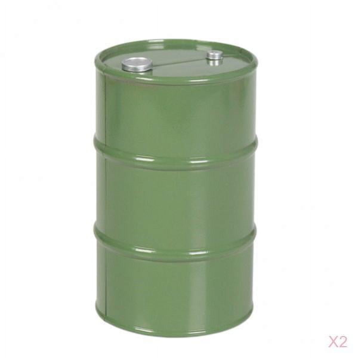 2 Pieces. Oil Pail, Oil Container, Oil Drum, Petrol Pail for SCX10 ...