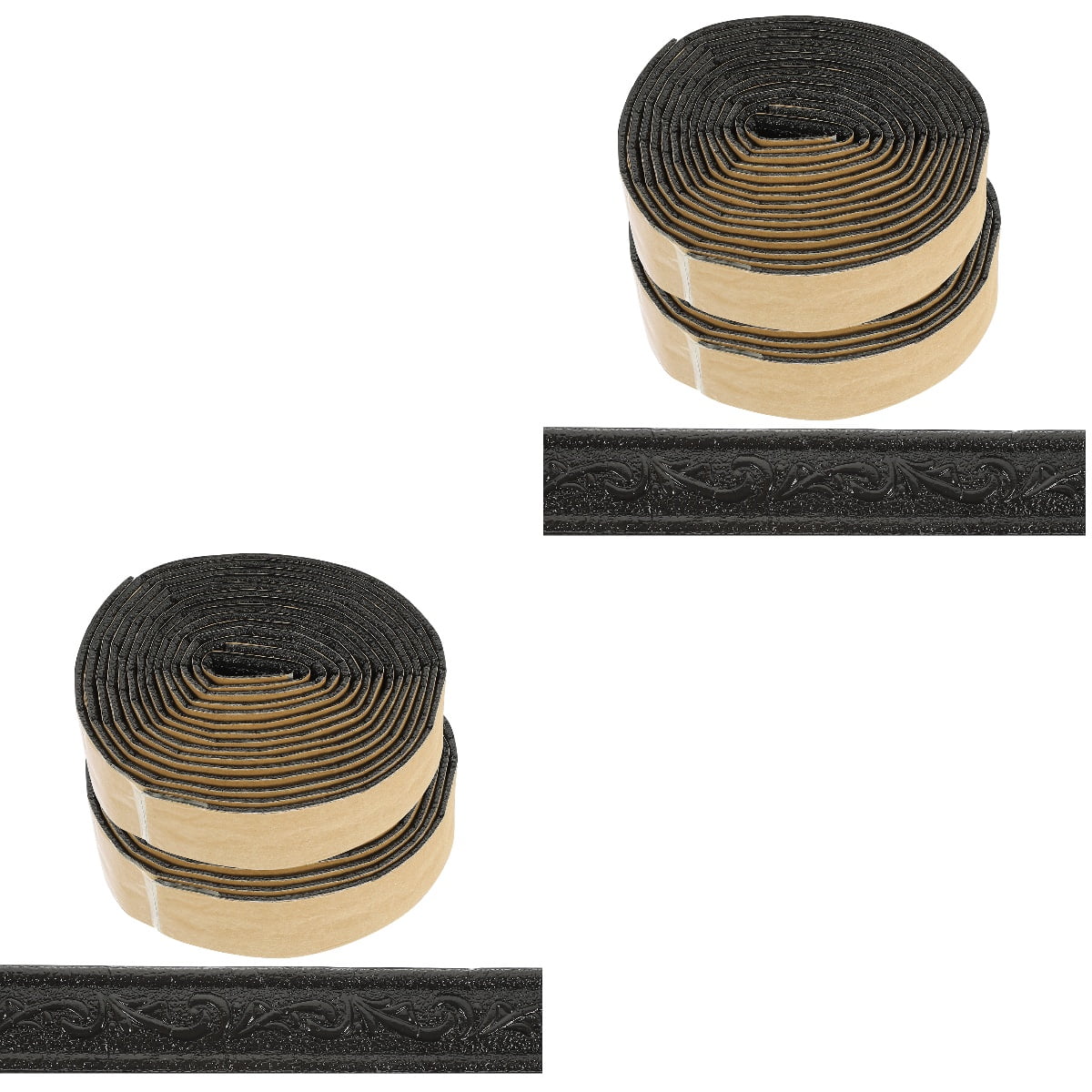 2 Pieces Pan Para Ceiling Edge Trim Flexible Foam Molding - Walmart.com